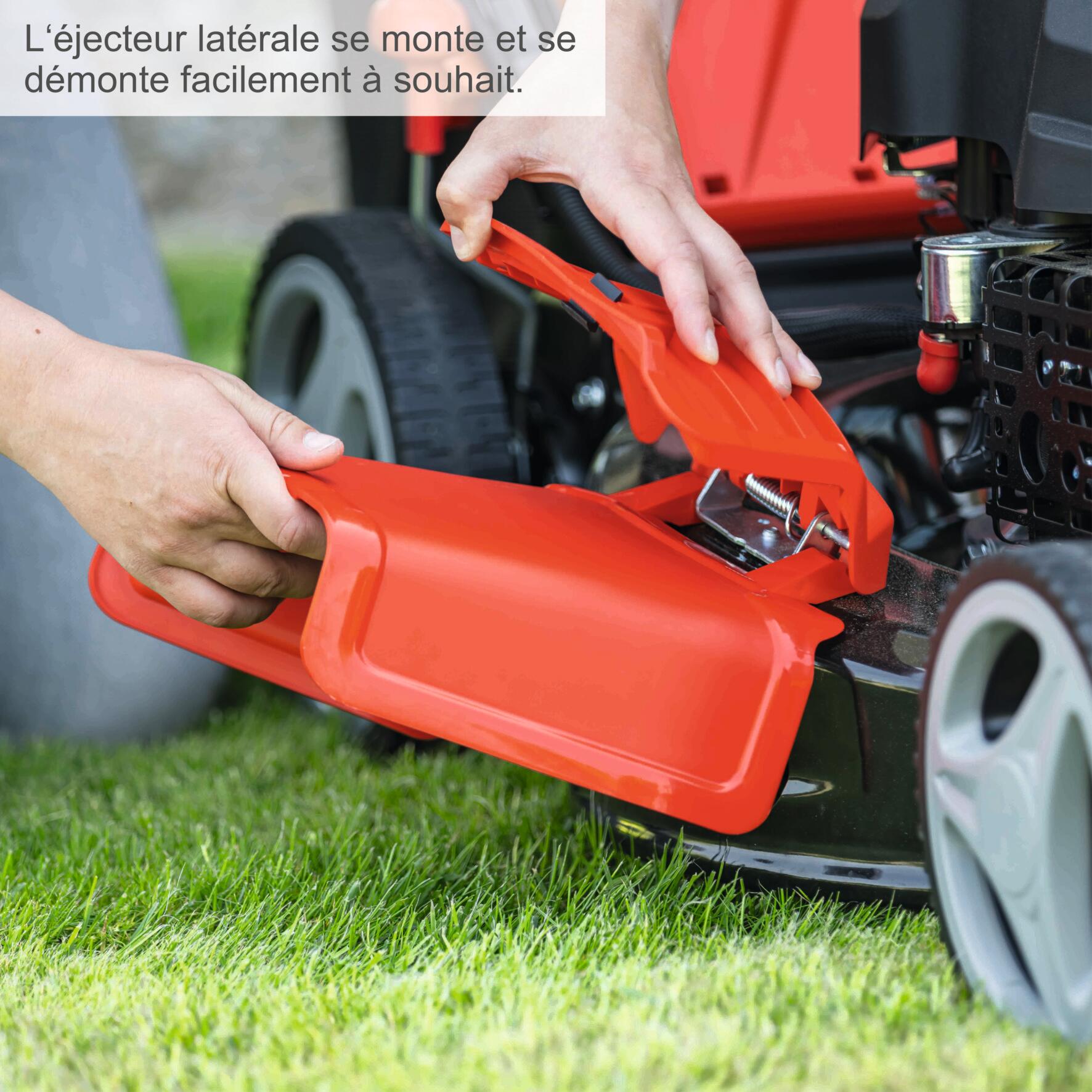 Tondeuse à essence SCHEPPACH Ms225-53e , 224 cm³, l.53 cm, démarrage ...