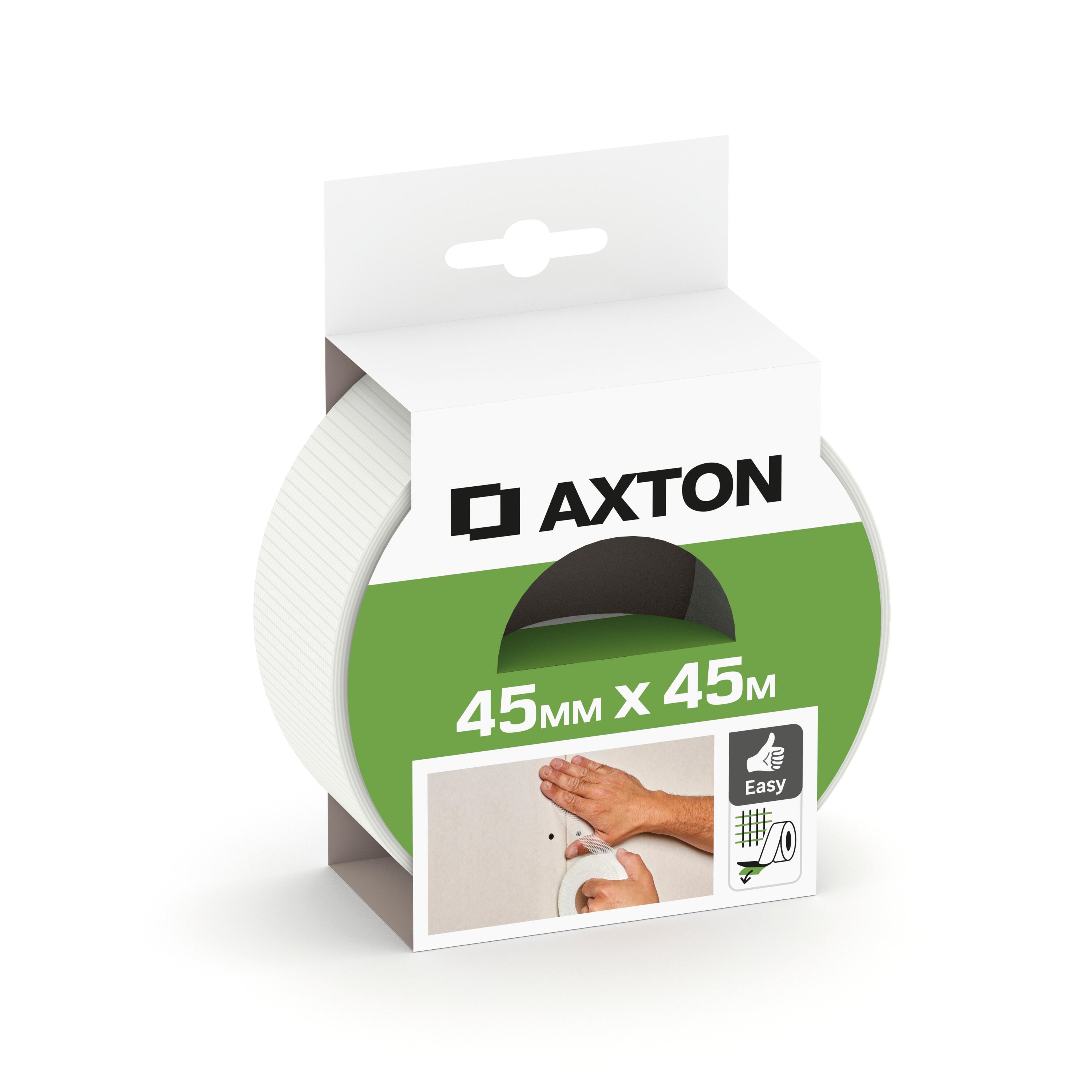 Taśma do płyt gipsowo-kartonowych z włókna szklanego 45 mm 45 mb Axton ...
