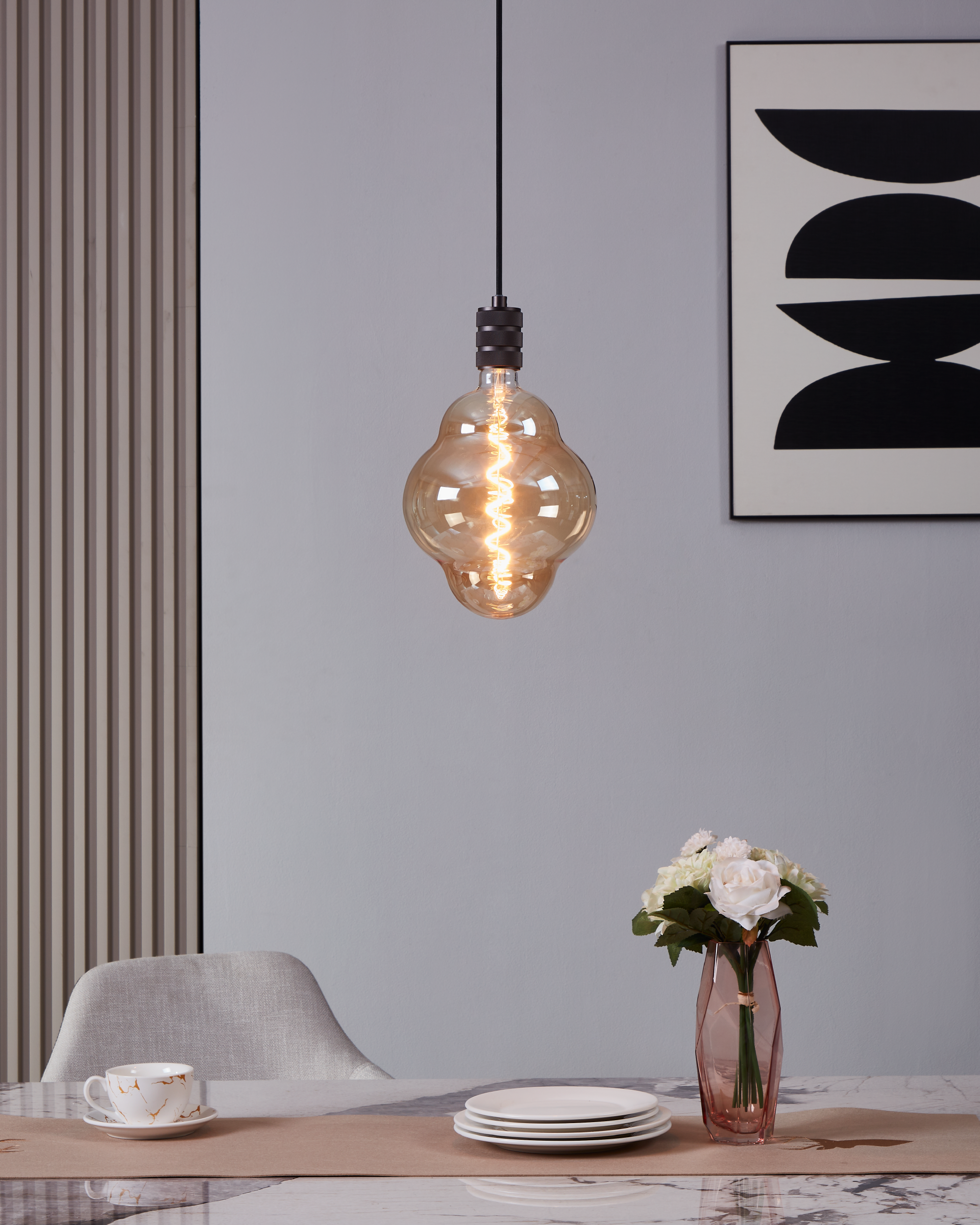 Bombilla decorativa LED E27 forma burbuja 200 lúmenes 4W color de la ...