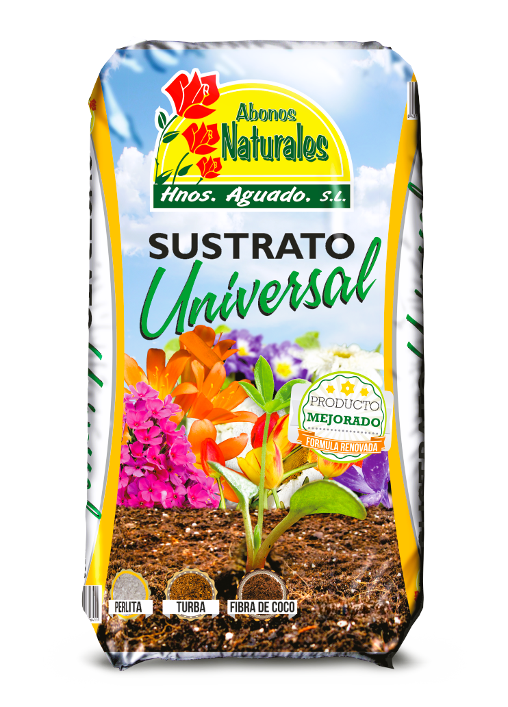 Sustrato universal HERMANOS AGUADO palet de 36 sacos de 80L. | Leroy Merlin