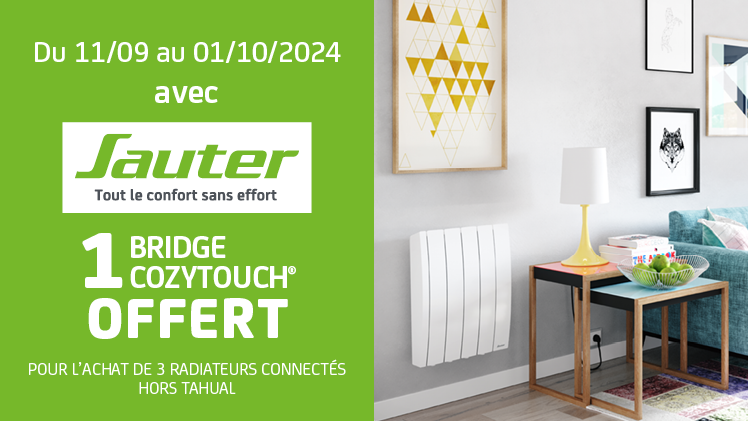 Offre radiateur électrique Sauter | Leroy Merlin