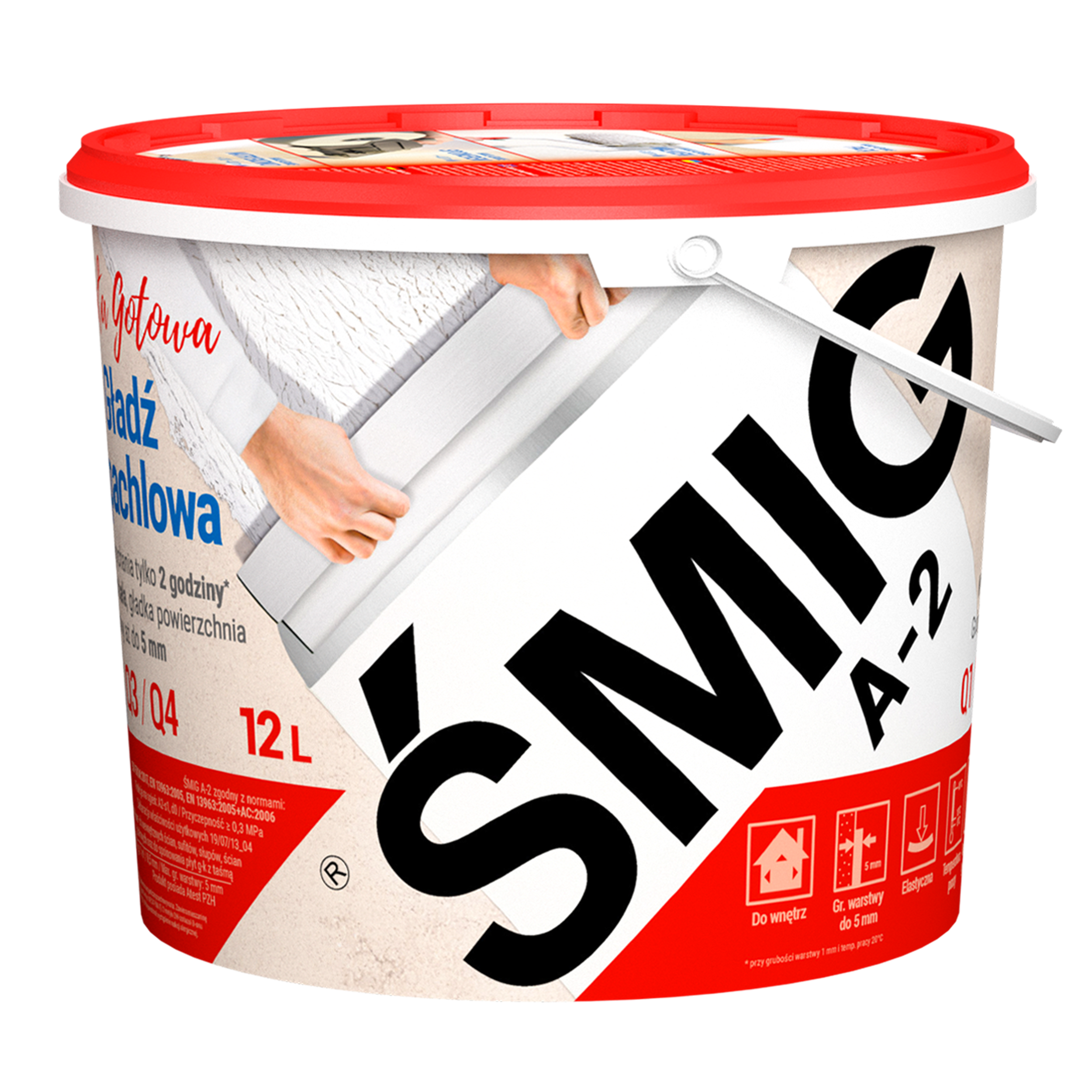 Gotowa gładź szpachlowa ŚMIG A-2 20 kg - Leroy Merlin