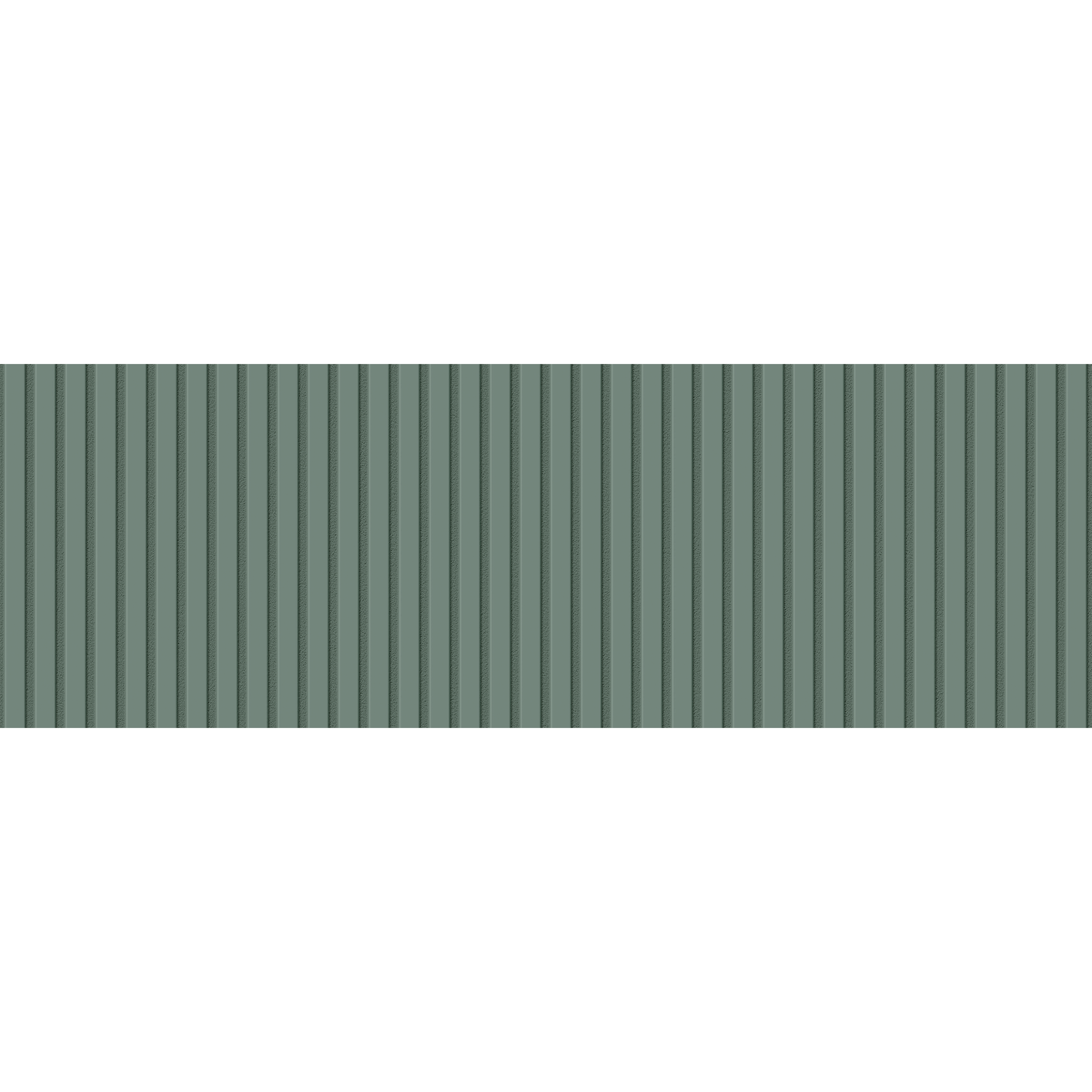 Carrelage mur int effet relief strié vert botanic Arctic l.30 x L.90 cm ...