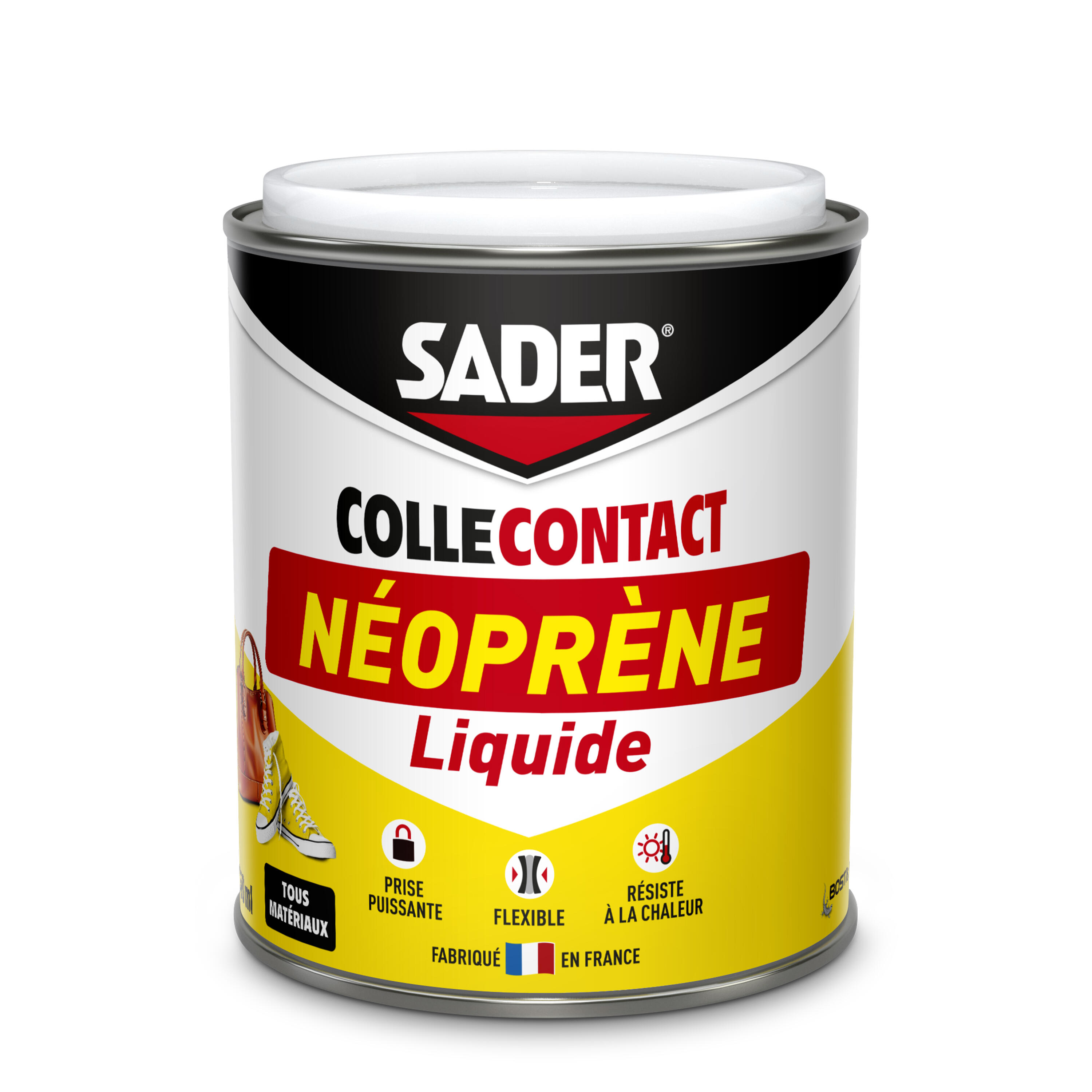 Colle d'assemblage liquide néoprène Liquide multi-usages SADER, 750ml ...
