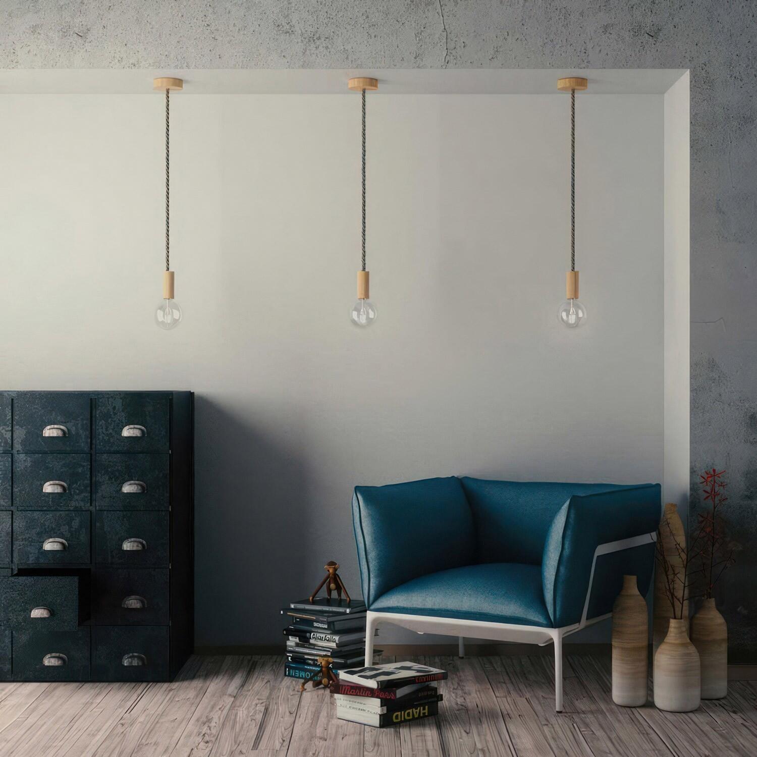 Câble torsade, CREATIVE CABLES blanc | Leroy Merlin