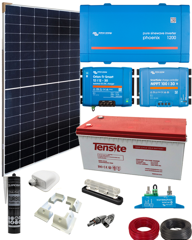 Kits de paneles solares para cámper: energía eficiente y portátil
