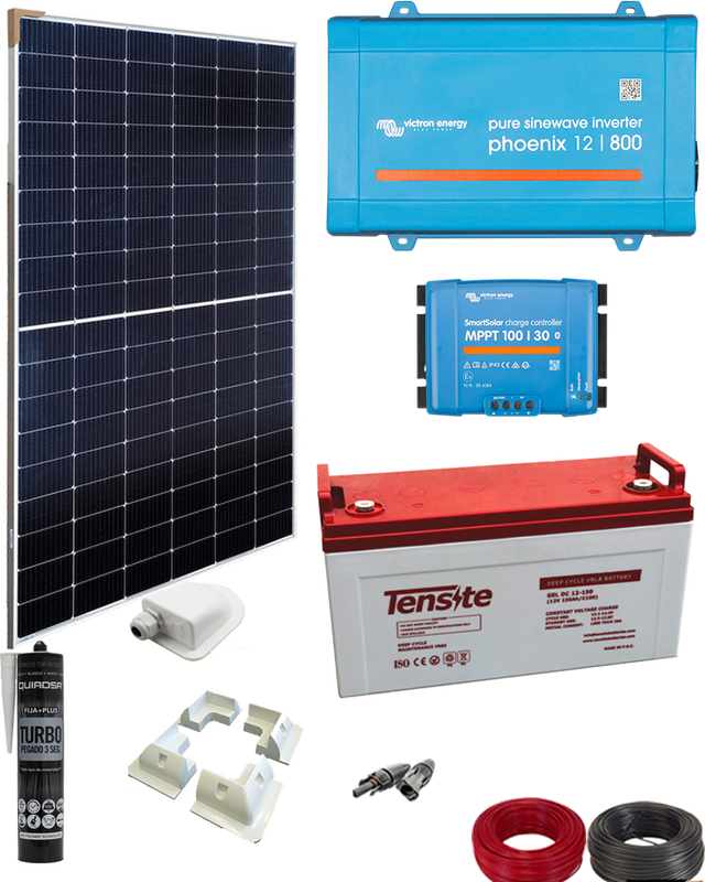 Kits de paneles solares para cámper: energía eficiente y portátil