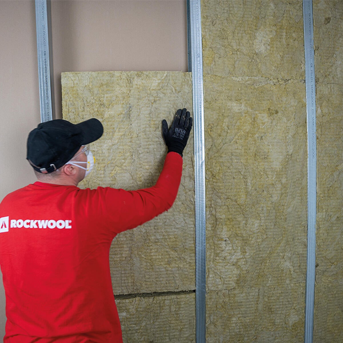 Panneau de laine de roche ROCKWOOL Rocksilence, Ep.40mm, 1.35x0.6m | Leroy Merlin