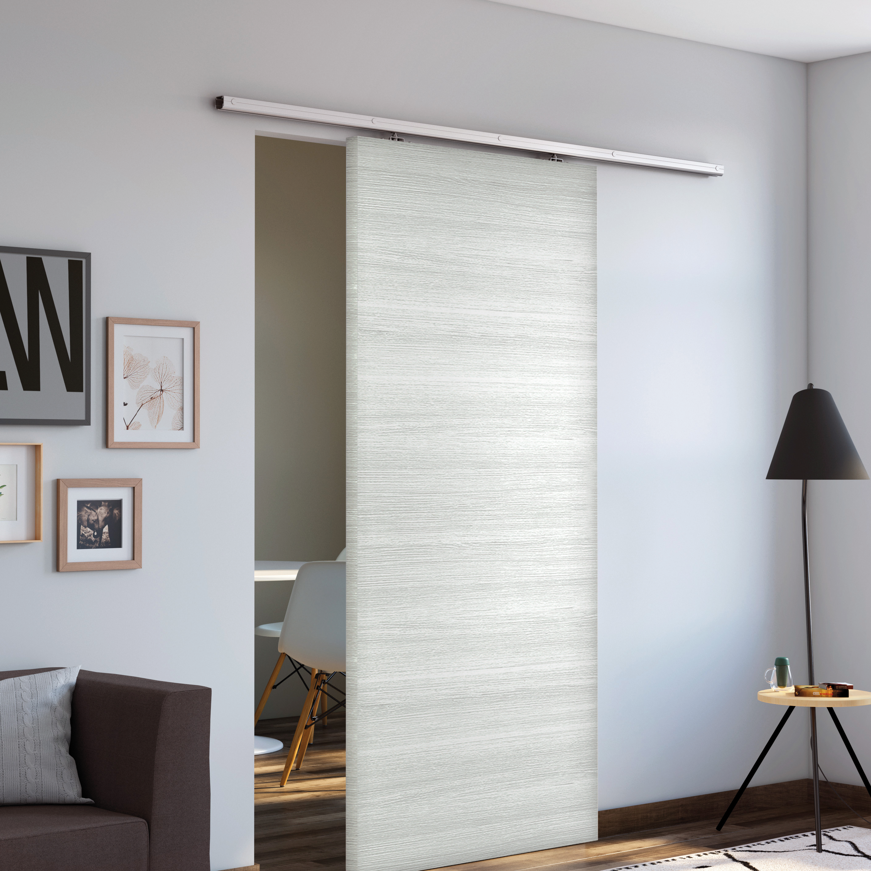 Porta scorrevole Rail, L 93 x H 212 cm, con binario Belem | Leroy Merlin