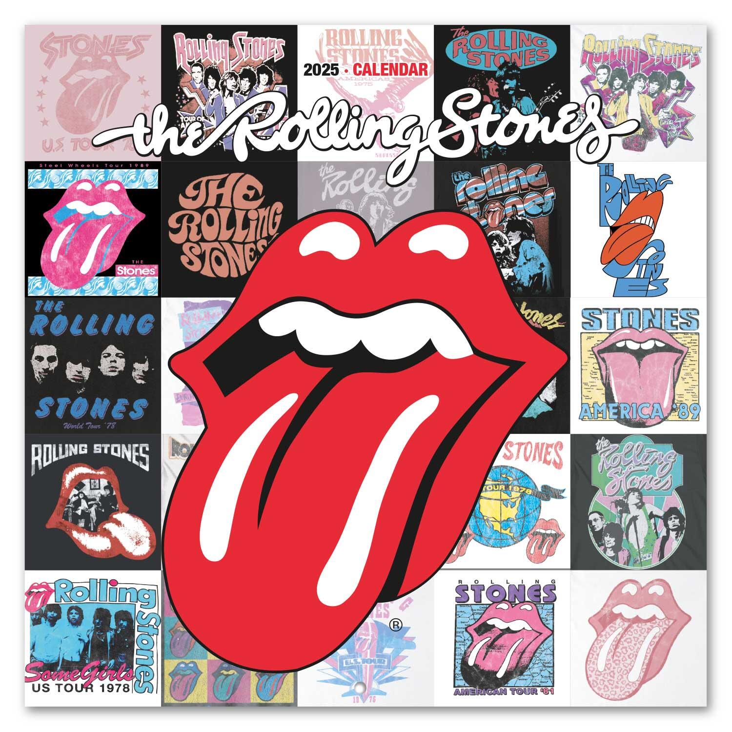 Calendario 2025 30x30 rolling stones | Leroy Merlin