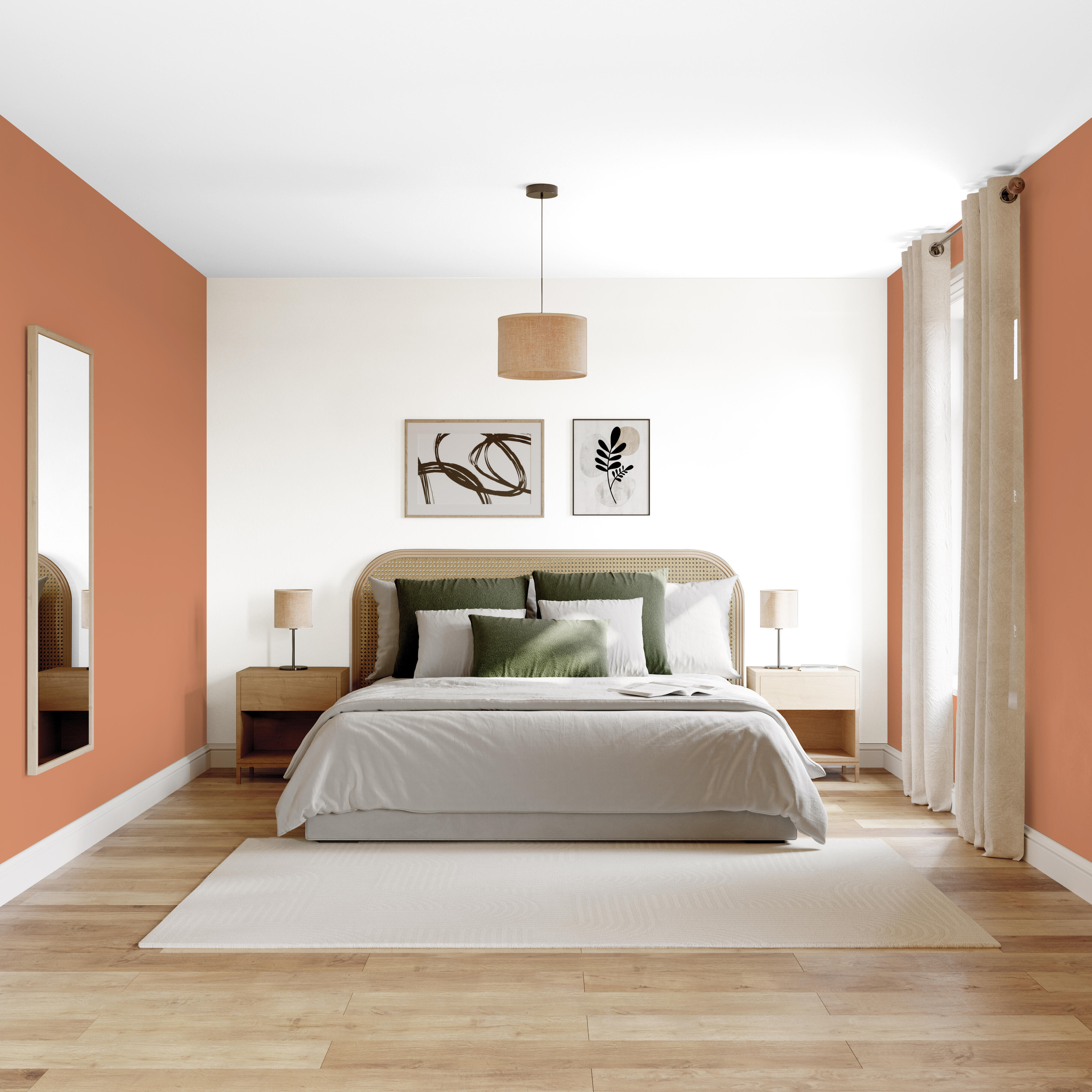 Cómo pintar una habitación pequeña para que parezca más grande | Leroy ...