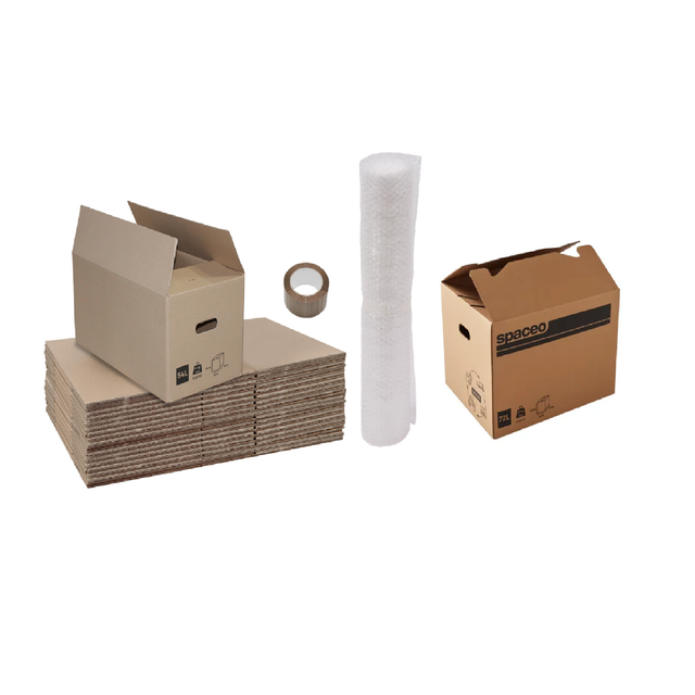 Cajas de mudanza 72 litros: compra online | Leroy Merlin