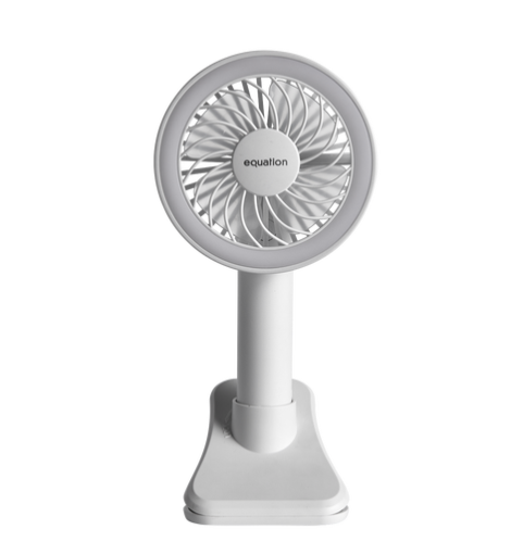 Miniventilador clip con batería EQUATION Crab 5w | Leroy Merlin