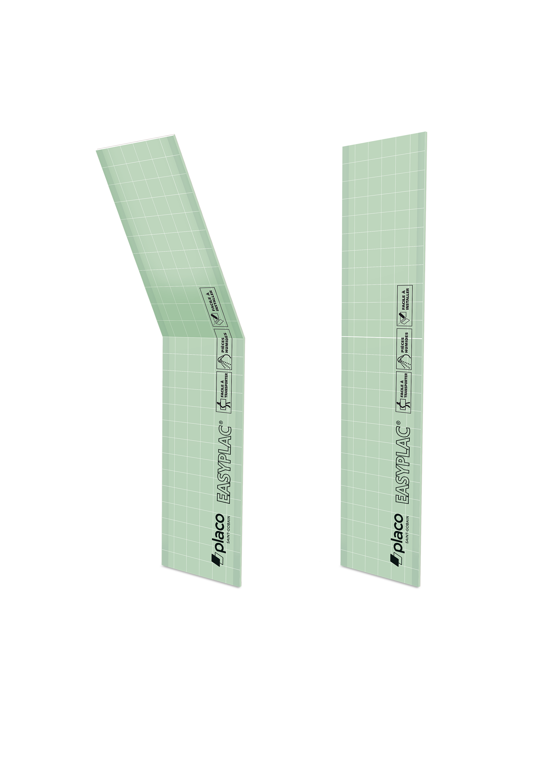 Plaque de plâtre PLACO BA13 easyplac 250 x 60 cm | Leroy Merlin