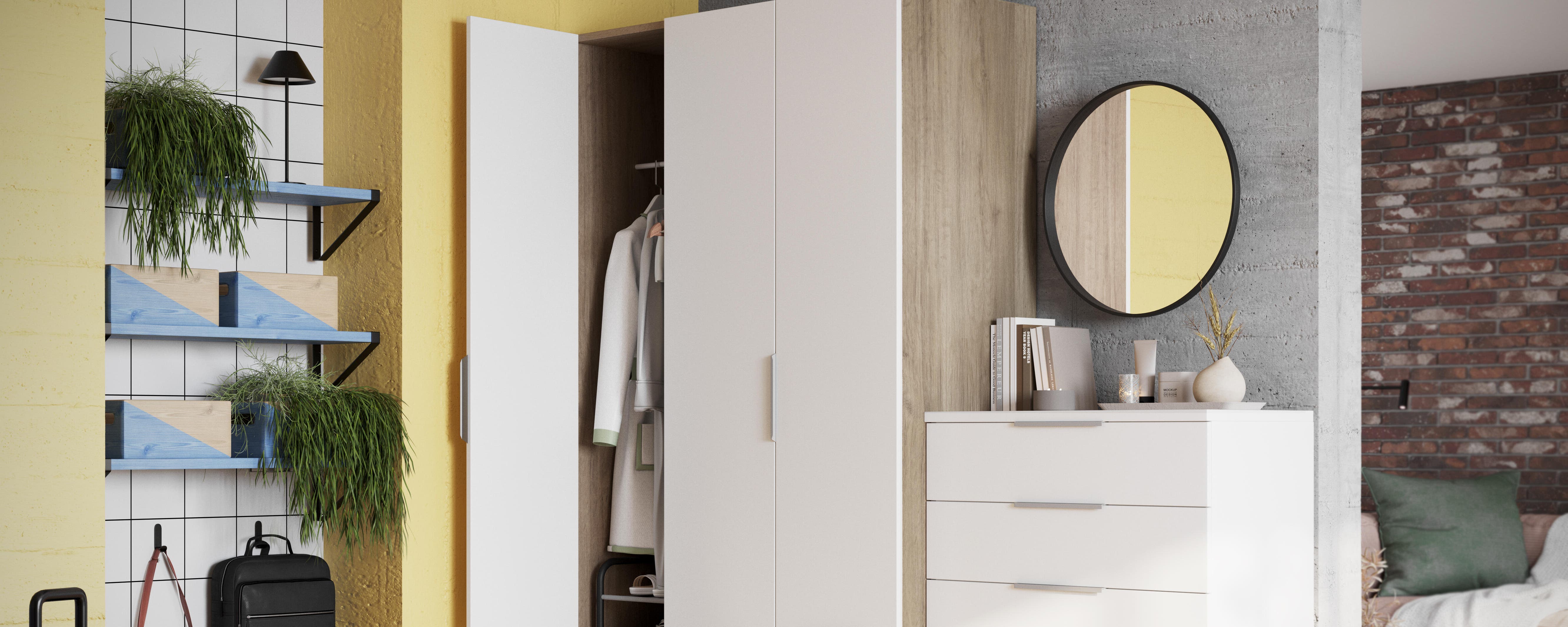 Armarios dormitorio: organización eficiente y diseño práctico