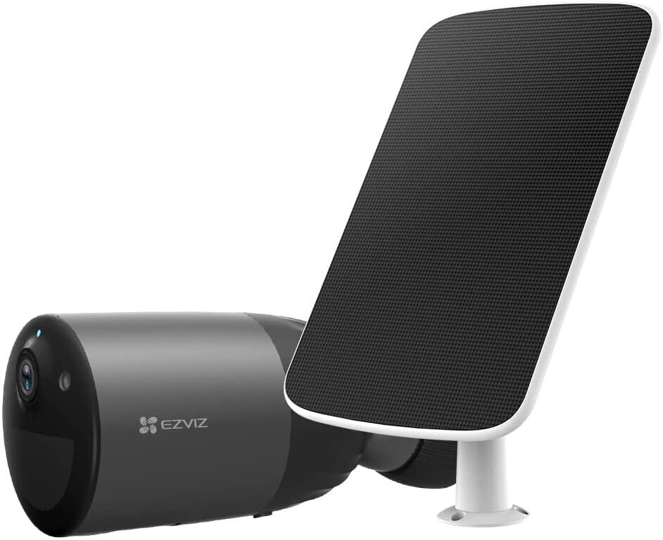 Caméra de surveillance BC1C, 4K Wi-Fi + panneau solaire, EZVIZ | Leroy ...