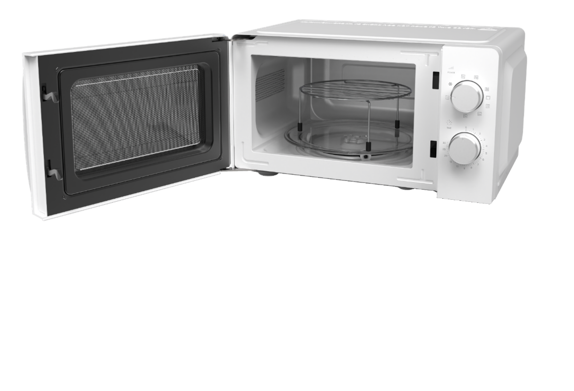 Microondas con grill TAURUS Ready Grill 20L 700W blanco | Leroy Merlin