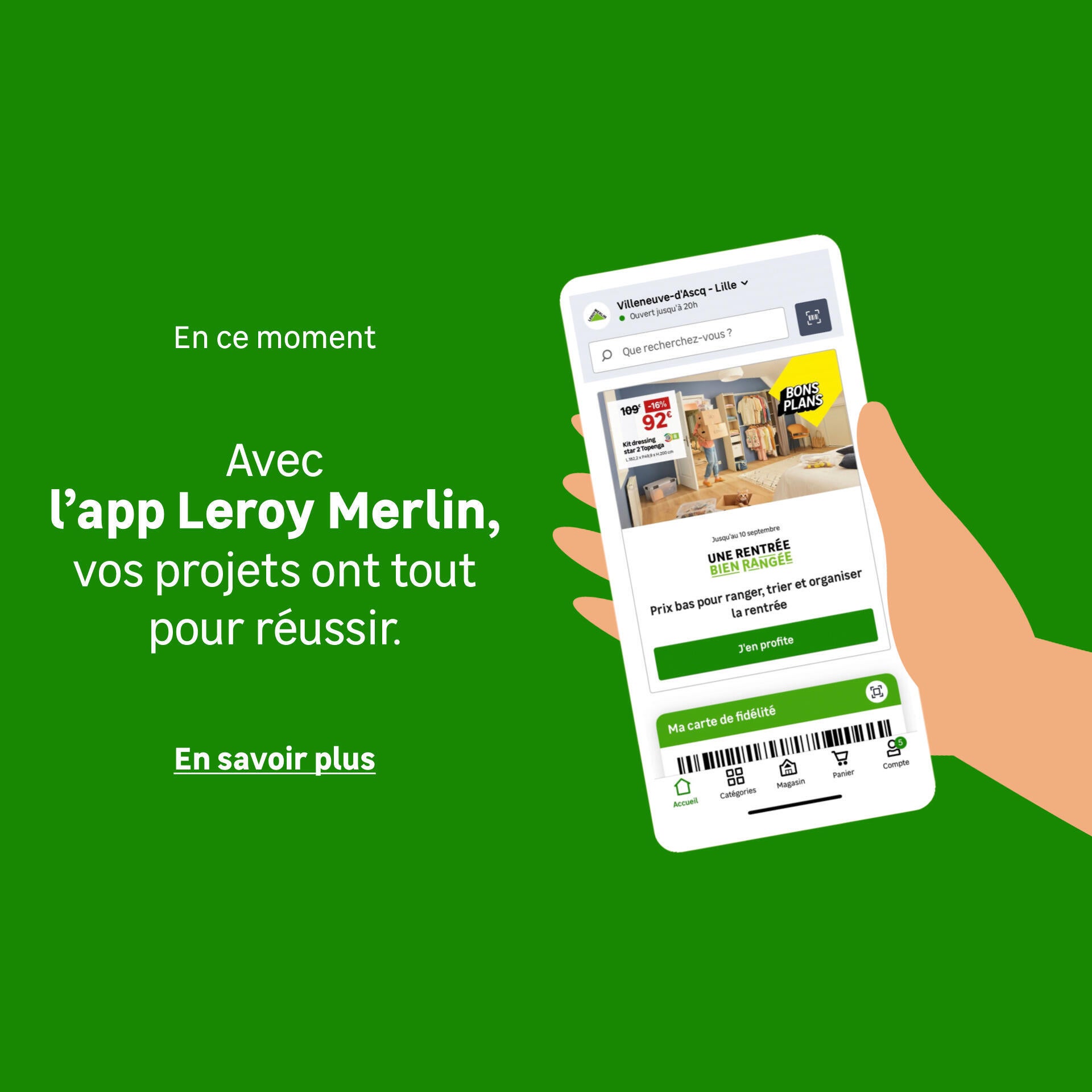 L'application mobile Leroy Merlin | Leroy Merlin
