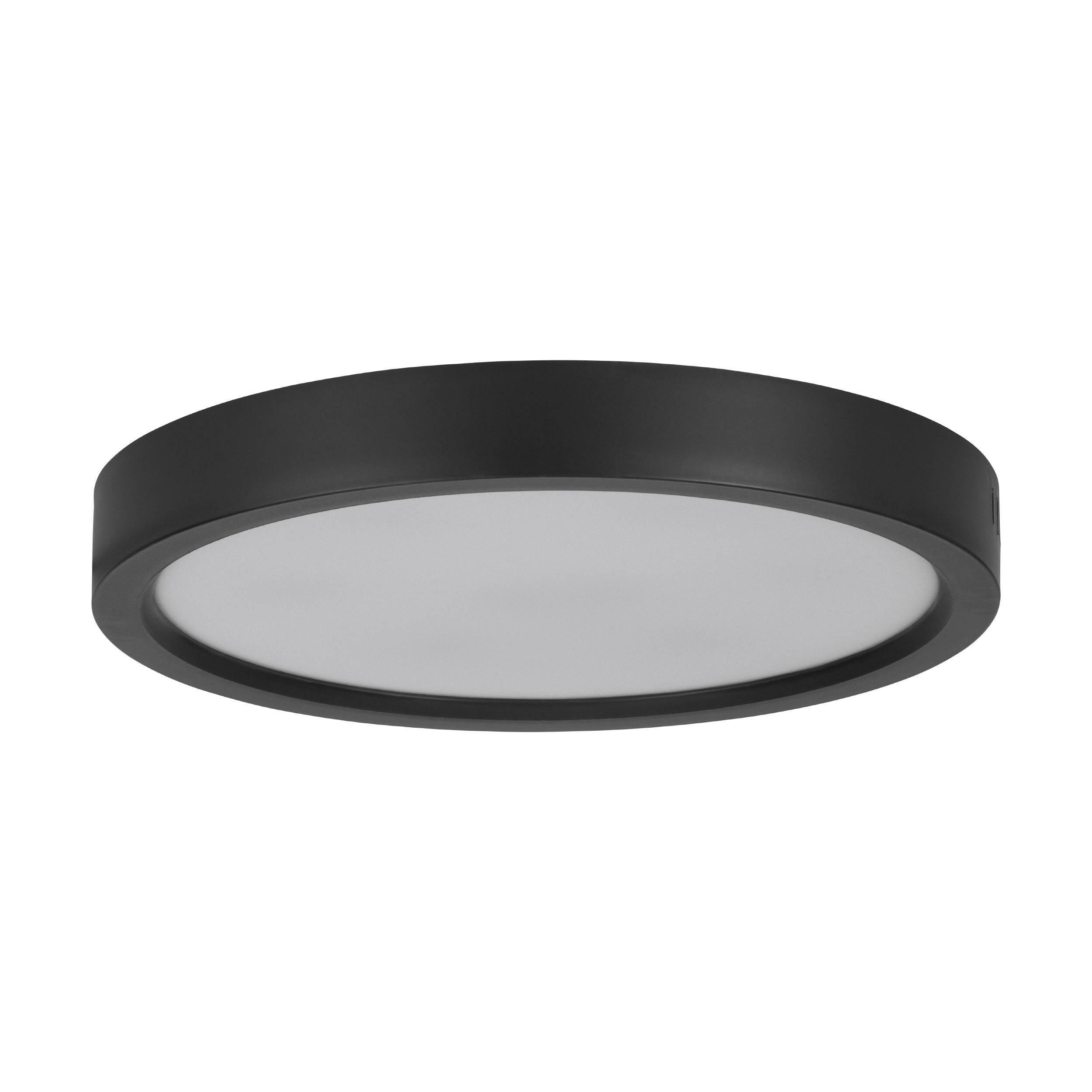Plafonnier LED IDUN -E, 1550 lumens, noir, EGLO | Leroy Merlin