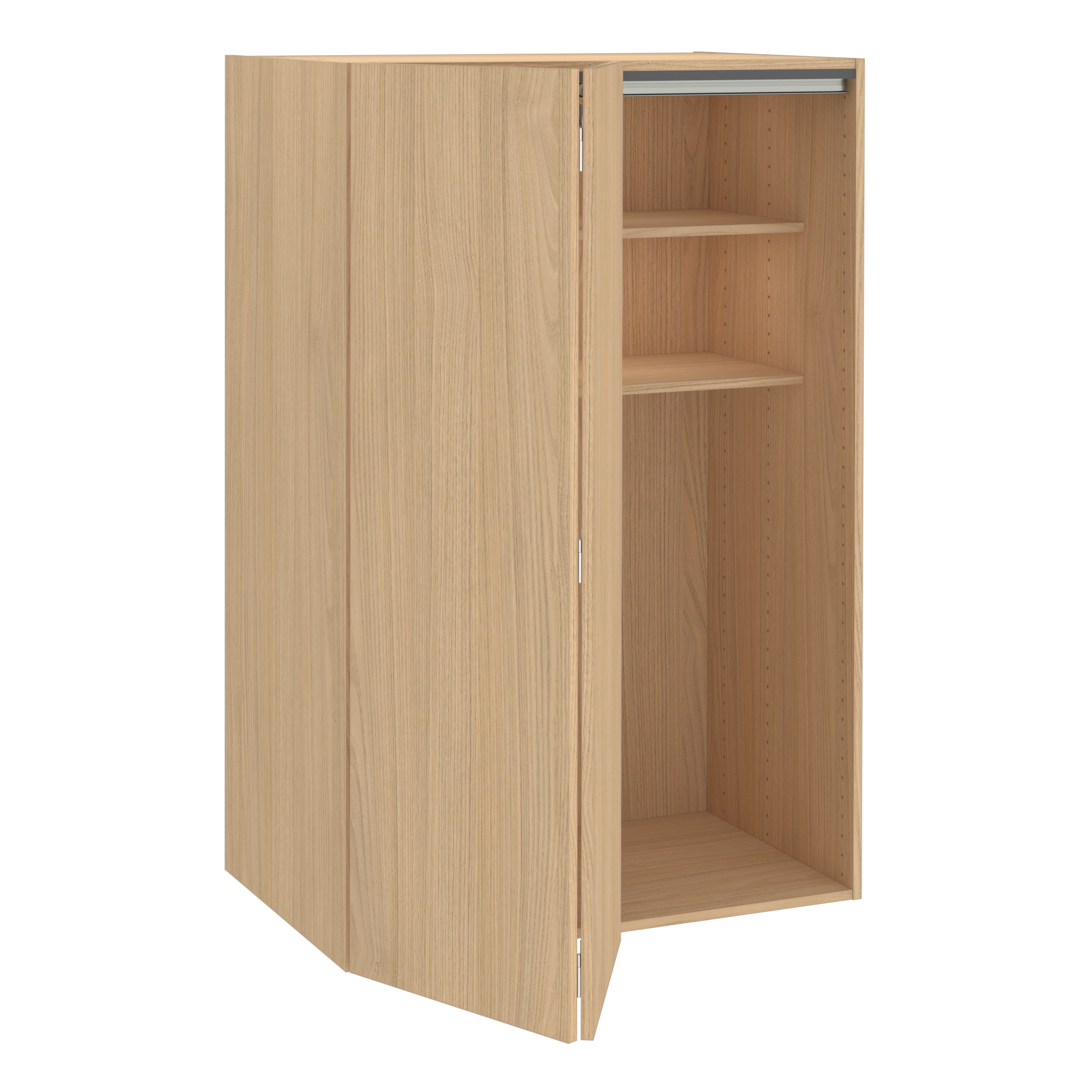 Meuble bar à café de cuisine Hudson chêne clair H139.3 x l90 | Leroy Merlin