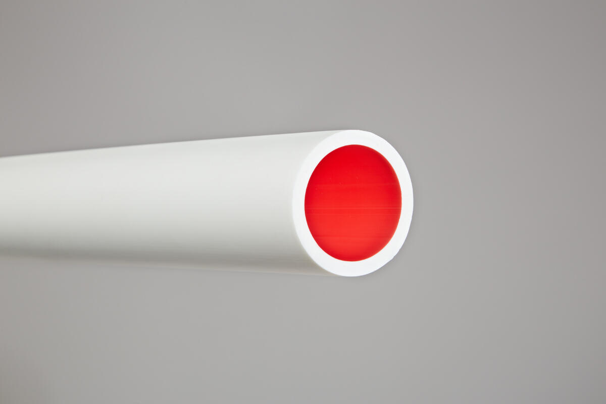 Tube PER nu blanc/rouge Diam.16 mm en couronne Long.10 m - CALINEO PE ...