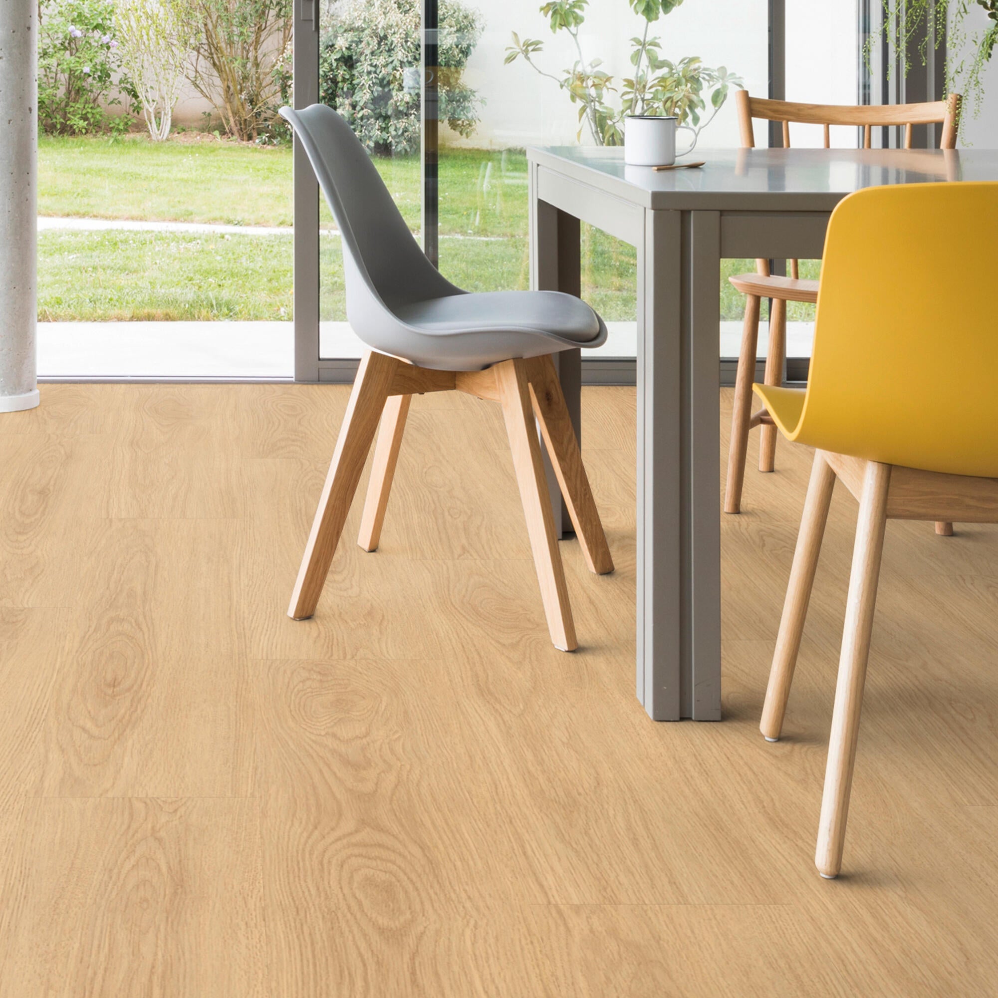 Lame PVC clipsable forte GERFLOR Senso clic 3 bois naturel | Leroy Merlin