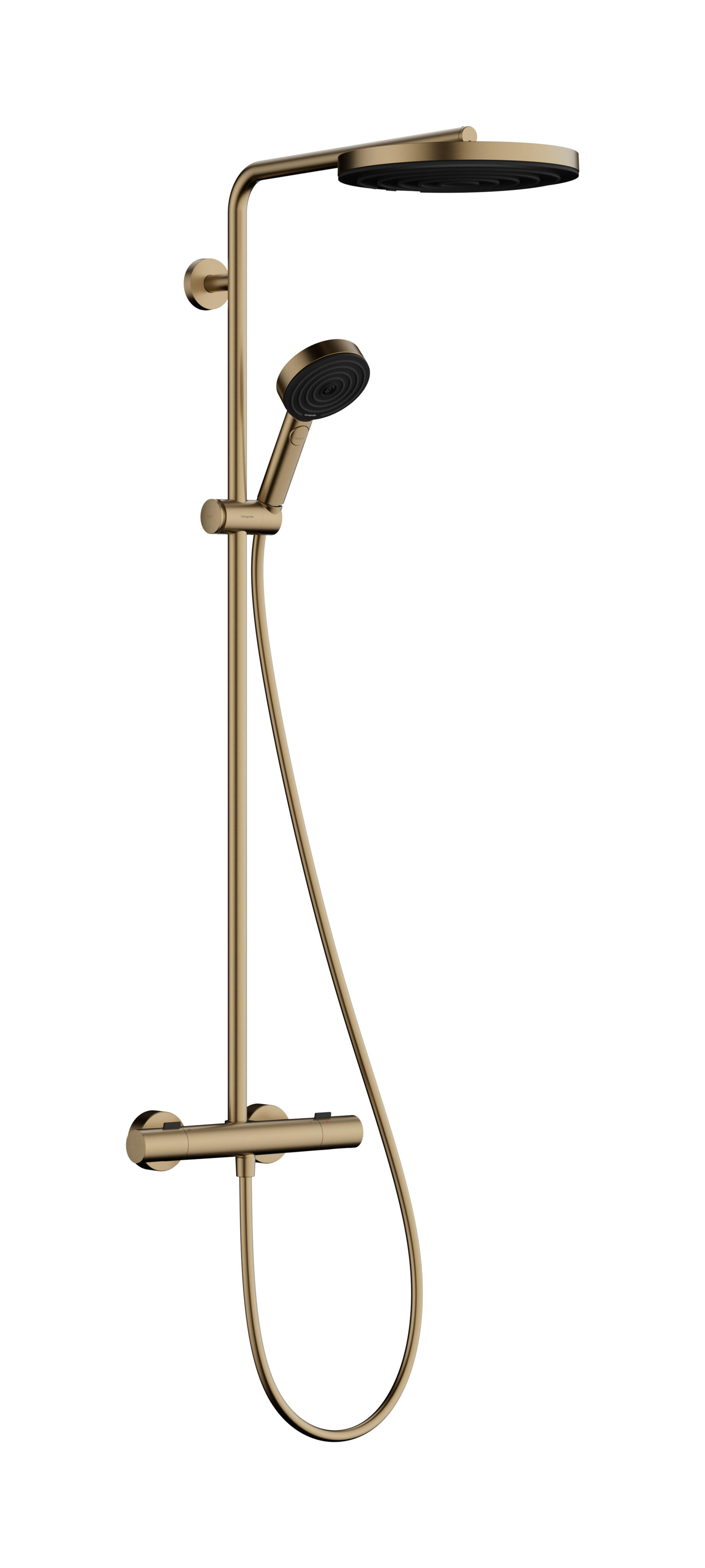 Colonne de douche avec robinet thermostatique, HANSGROHE Pulsify puro ...