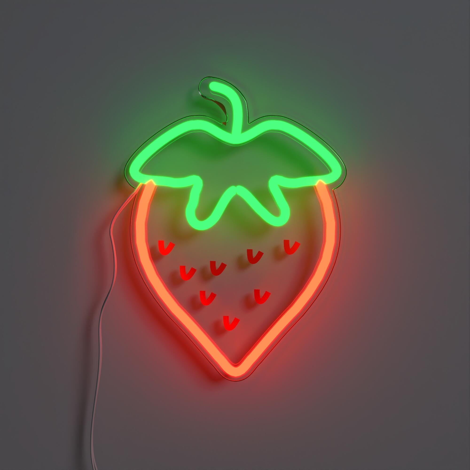 Néon LED, Strawberry, YELLOWPOP | Leroy Merlin