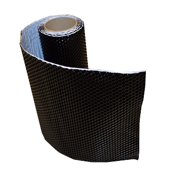 Bande alu flex 40cm noir 5ml | Leroy Merlin