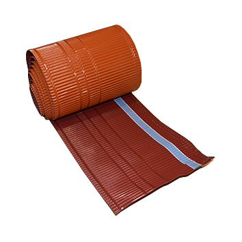 Closoir canal alu rouleau 0.23X5ml rouge | Leroy Merlin