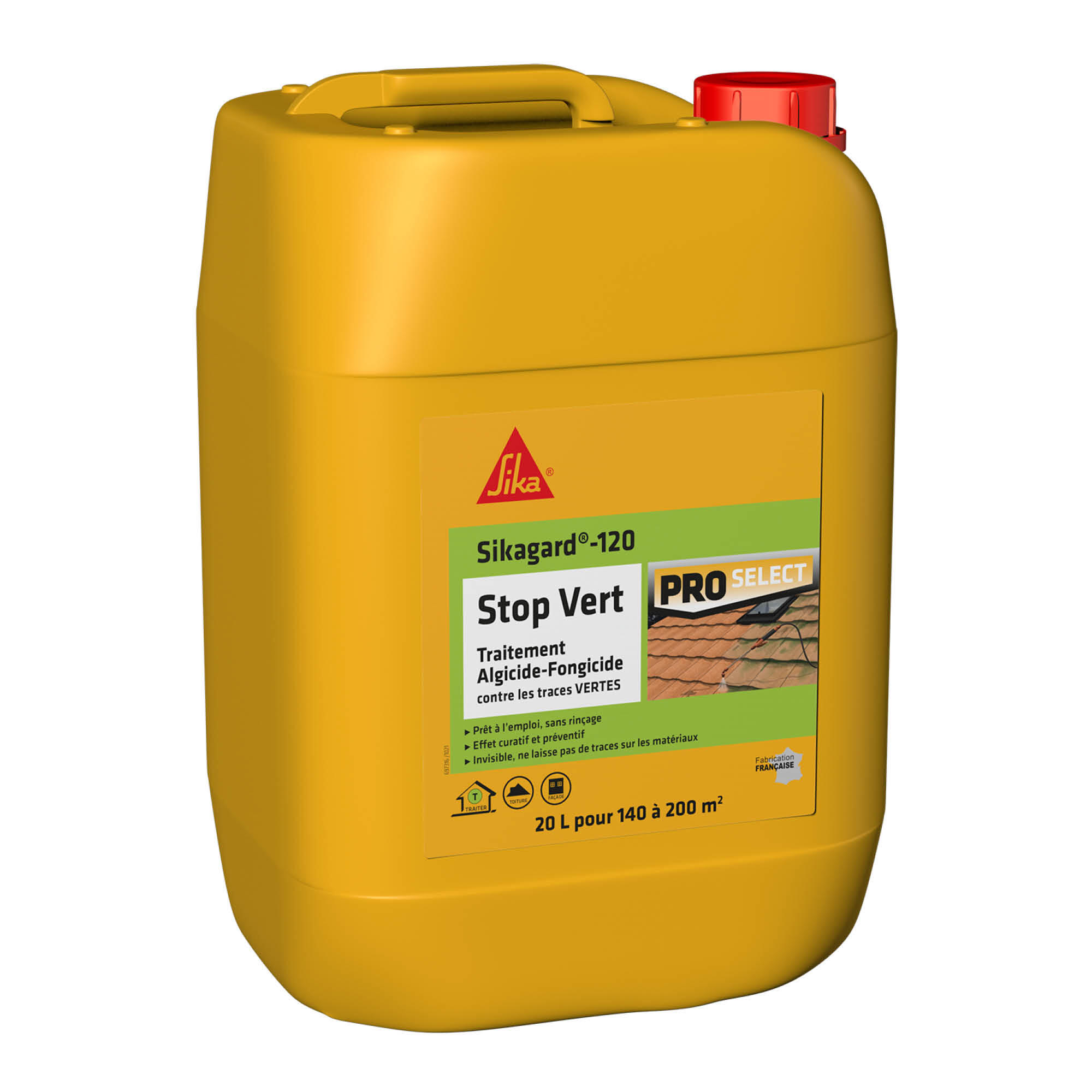 SIKA Stop traitement pour toitures, façades et terrasses 20 L | Leroy ...