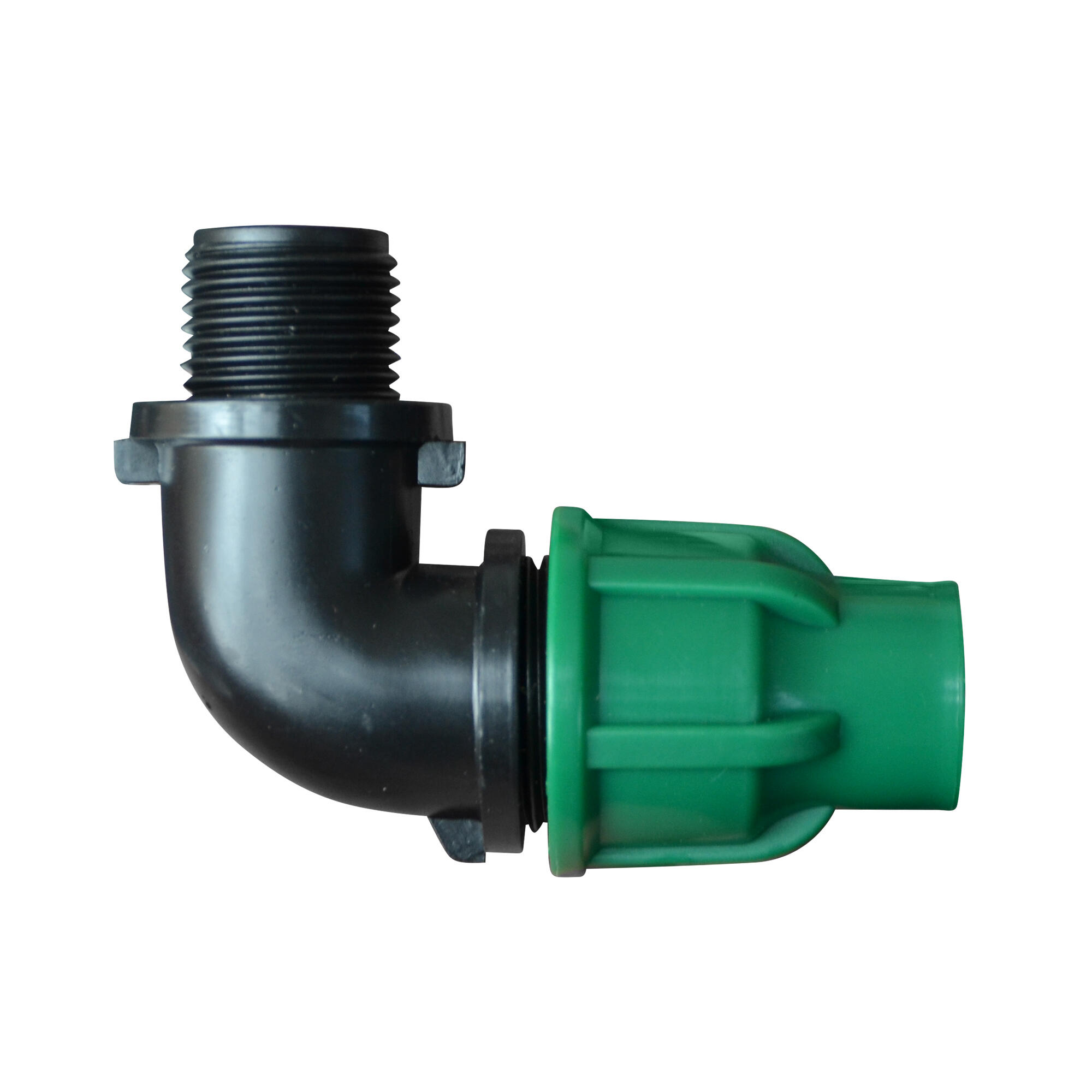 Codo para riego por goteo GEOLIA de 16 mm macho 1/2 | Leroy Merlin