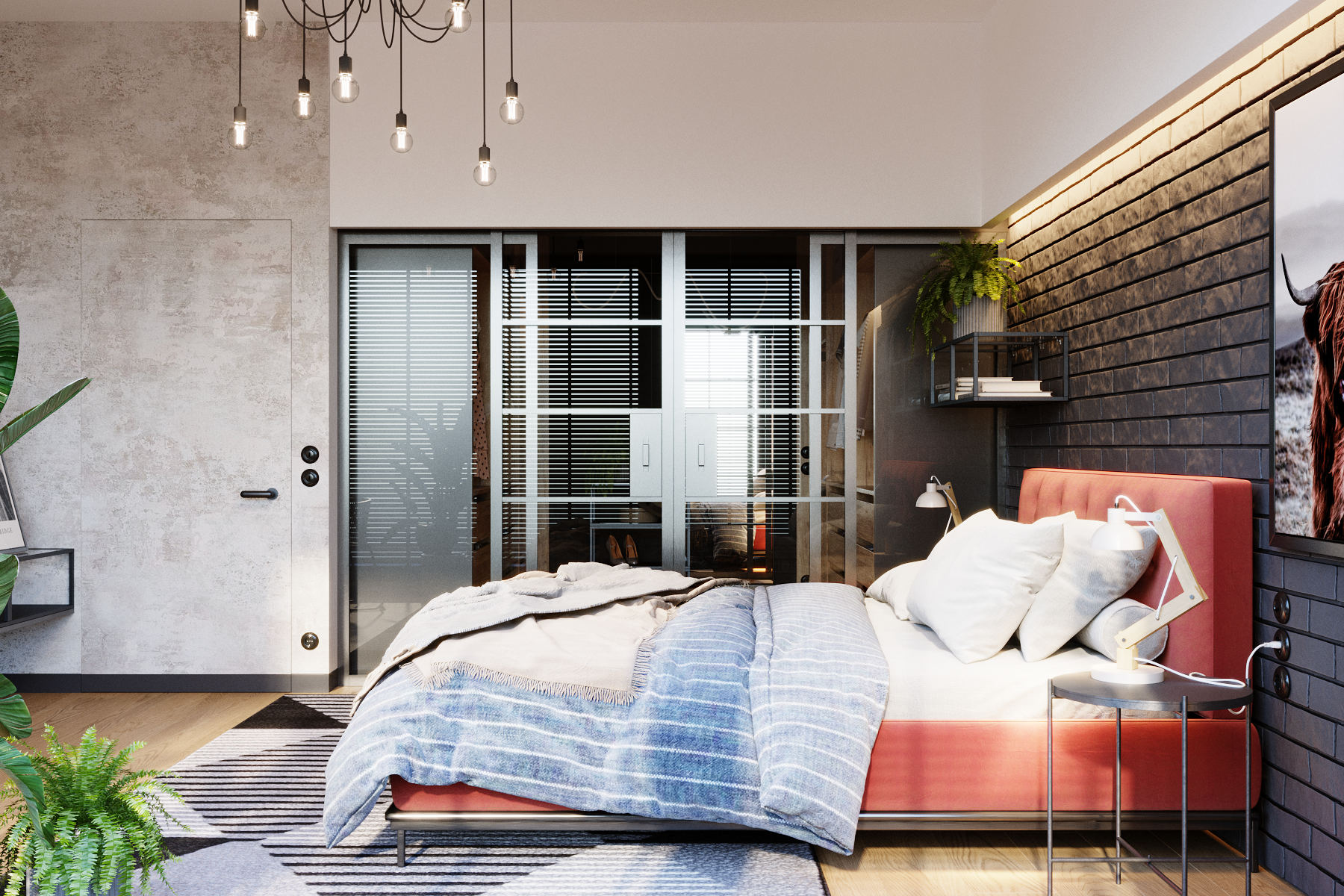 Sypialnia loft – surowa i przytulna. Inspiracje do Twojego domu - Leroy ...