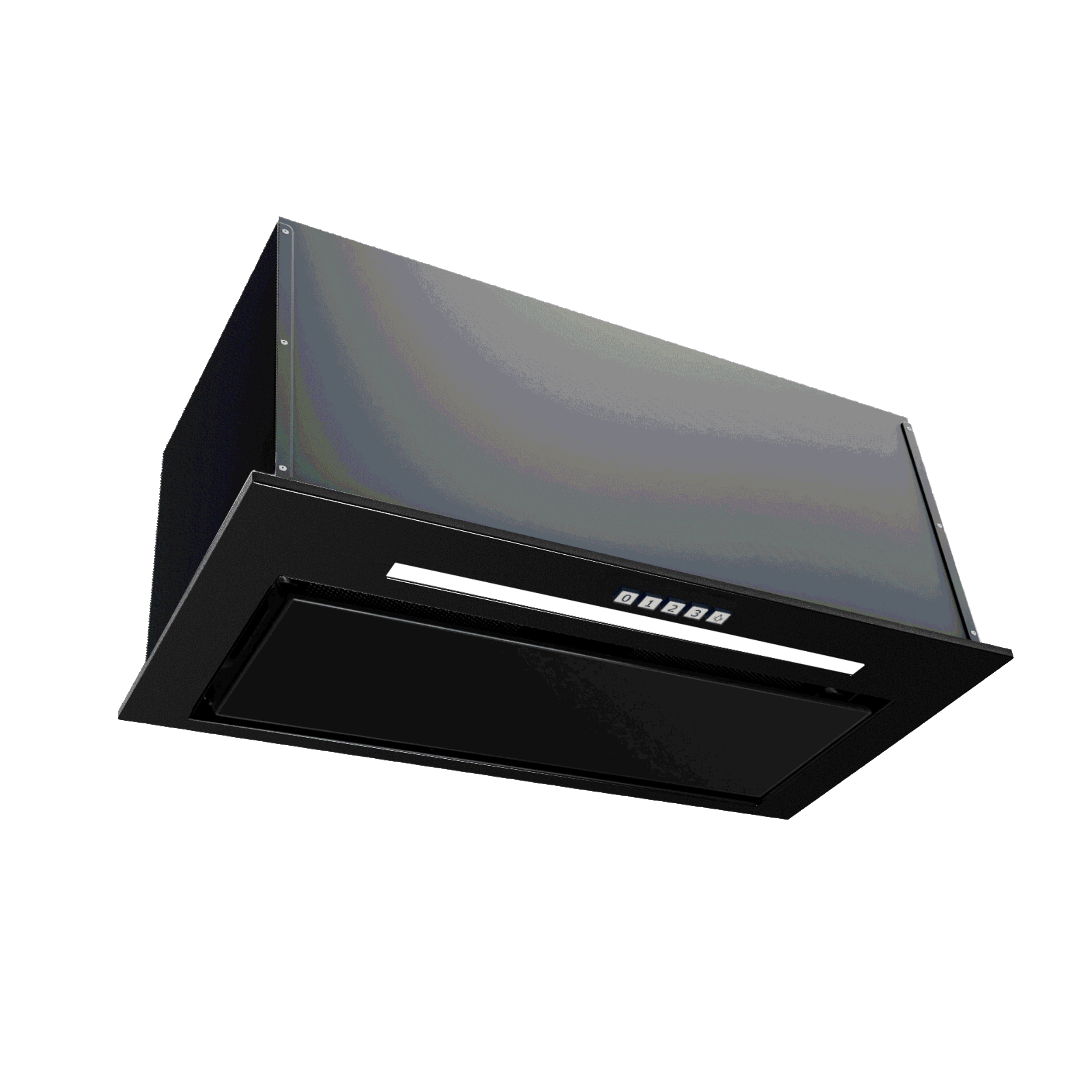 Okap podszafkowy SP2 PRO 60 Black 60 cm VDB - Leroy Merlin