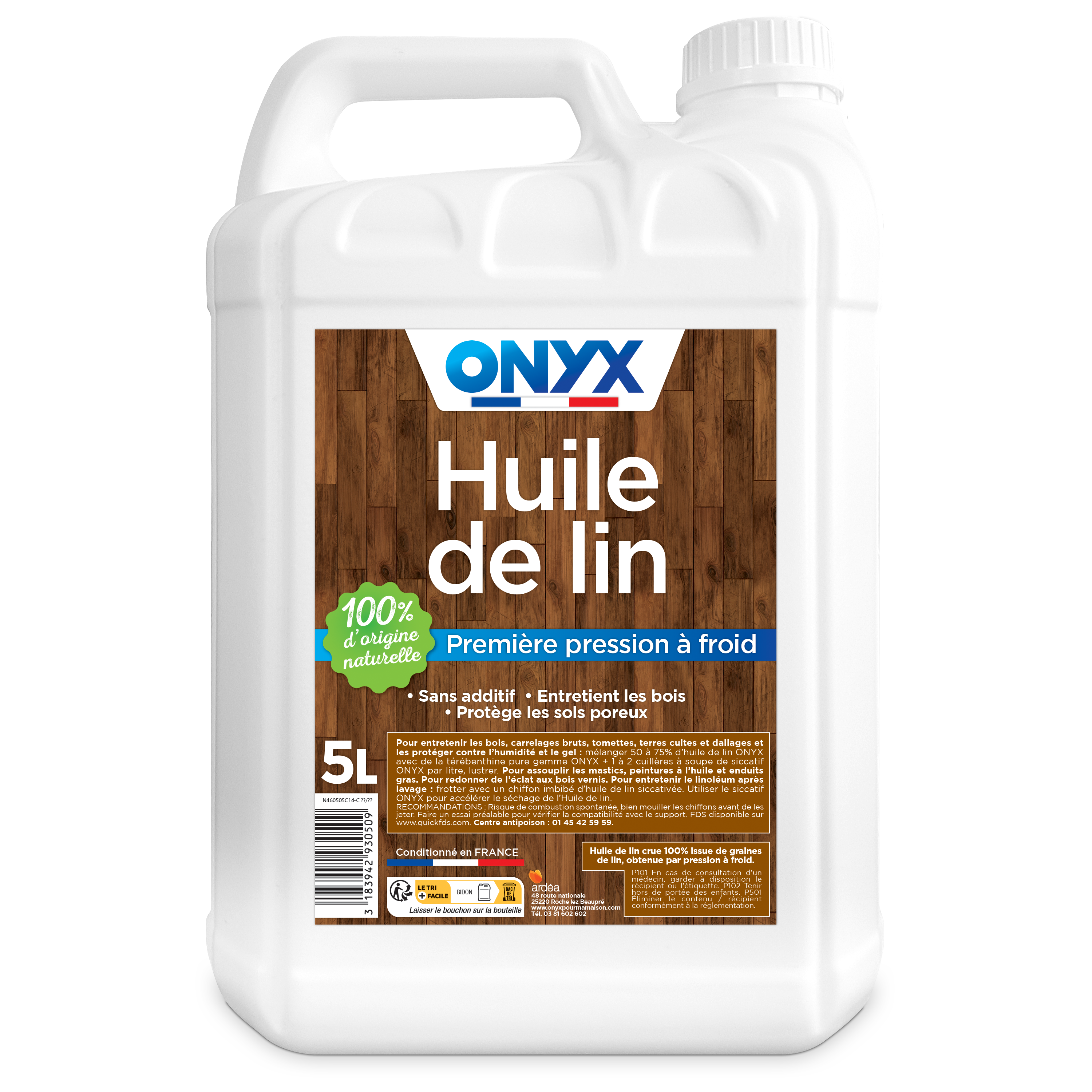 W-HUILE LIN 5L | Leroy Merlin