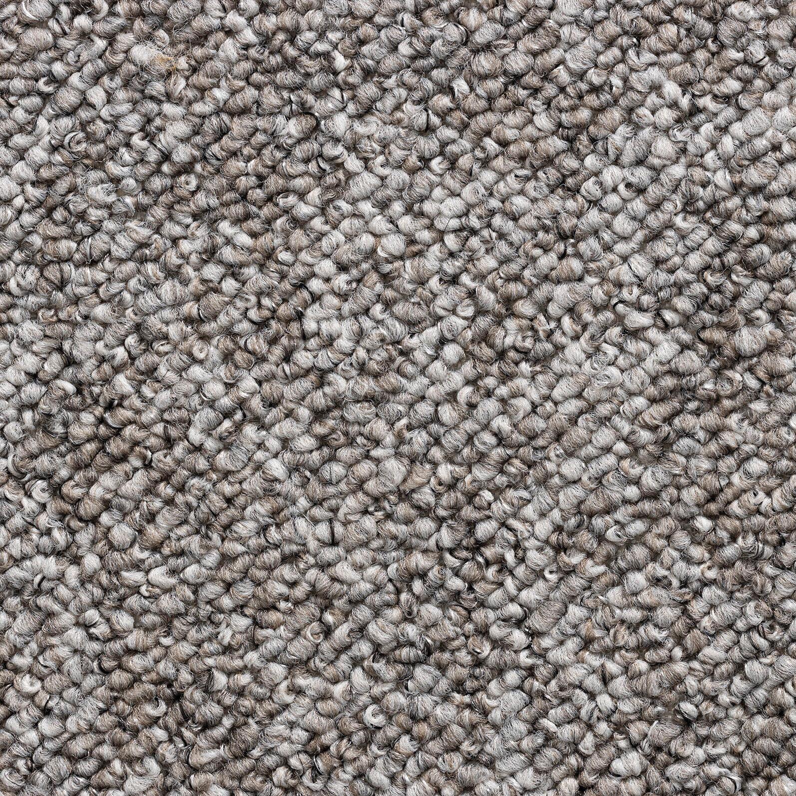 Moquette tufté uni gris / argent, rouleau l.4 m | Leroy Merlin