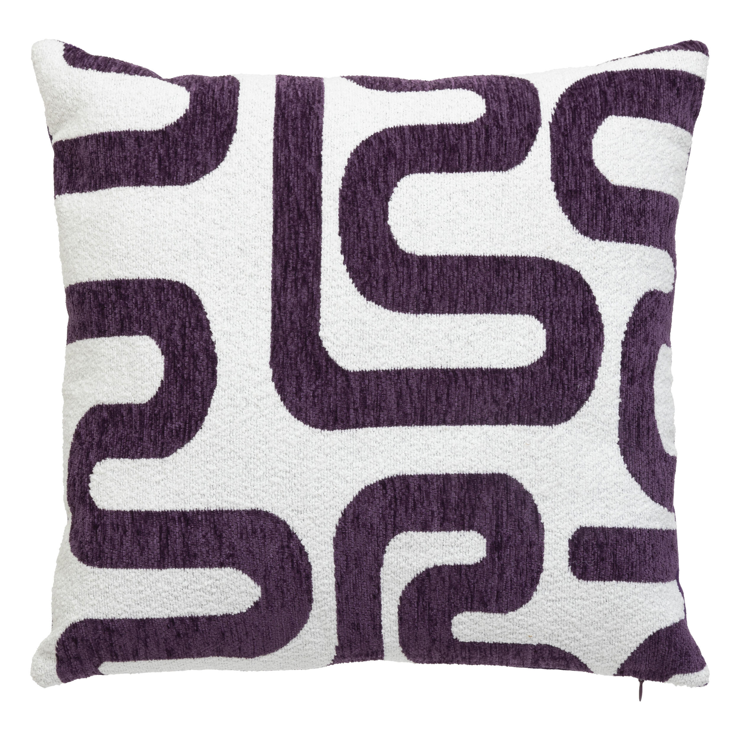 Coussin, violet l.40 | Leroy Merlin