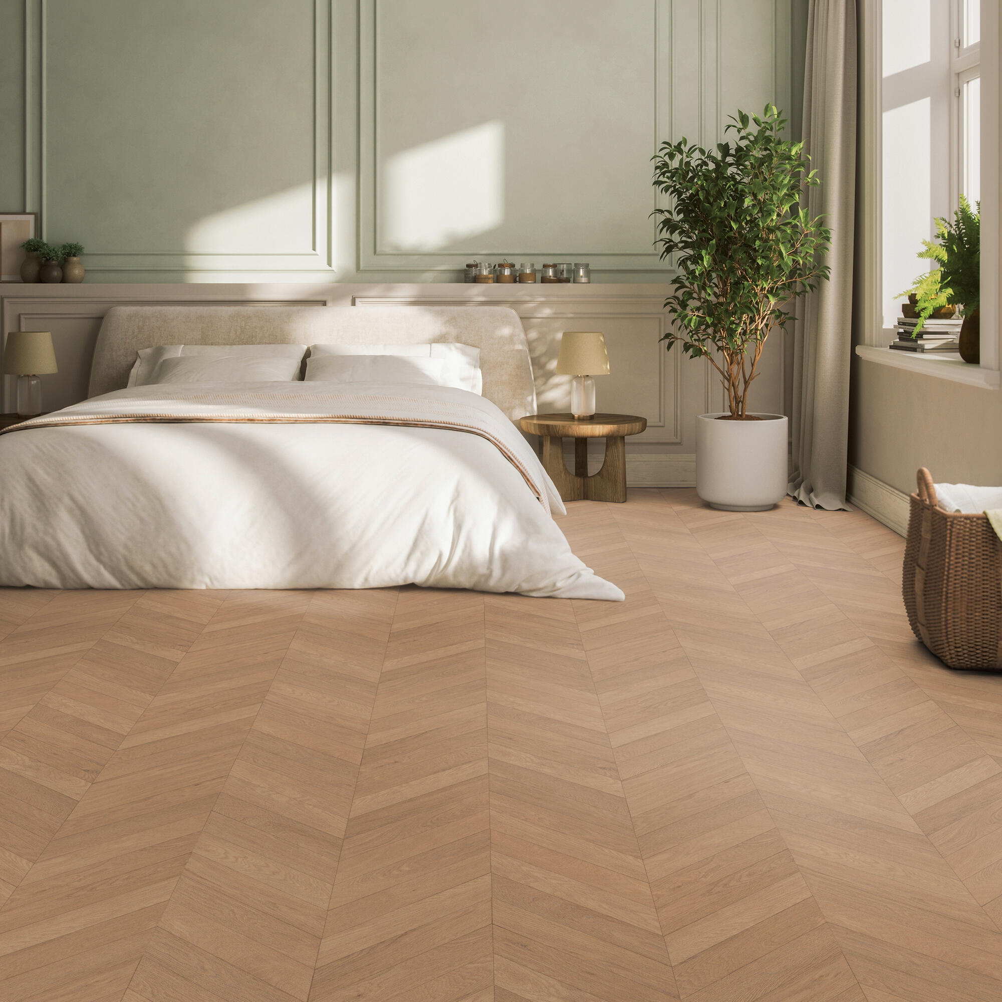 Rouleau vinyle bois naturel Texline GERFLOR rouleau l.4m | Leroy Merlin