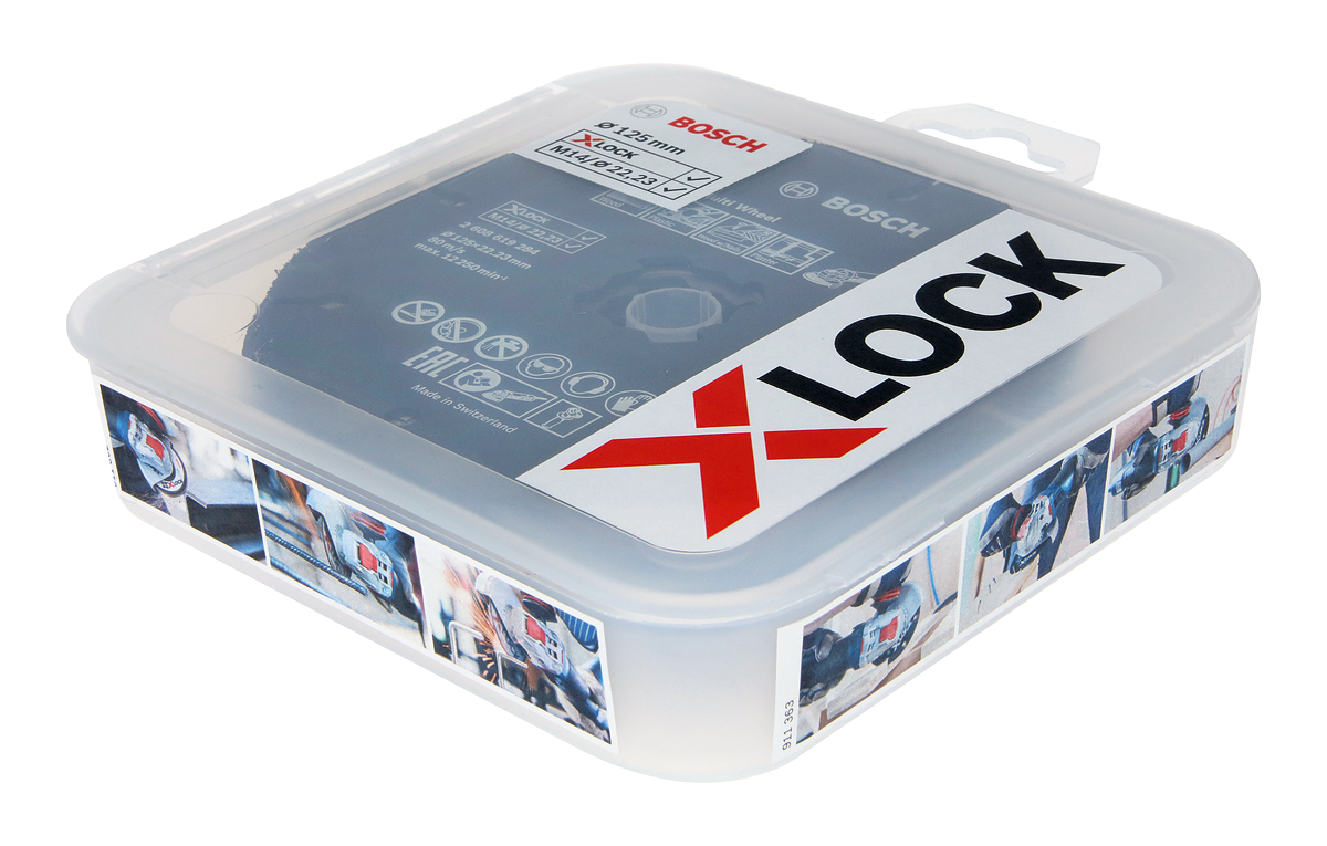 5 accessoires X-Lock : 3 x métal, 1 x lamel, 1 x multiwheel - BOSCH ...