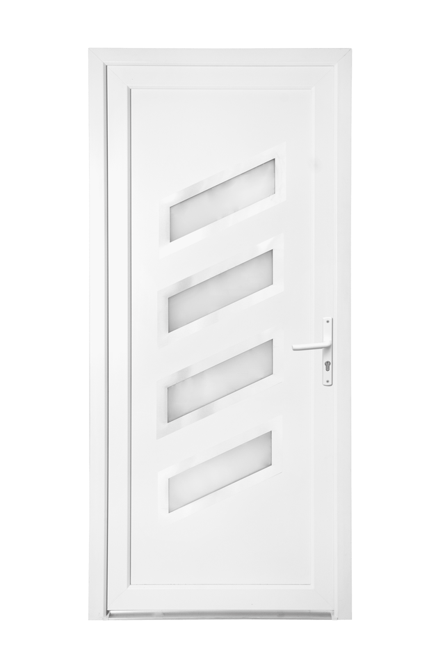 Porte pvc blanc vitrée: au meilleur prix | Bricoman