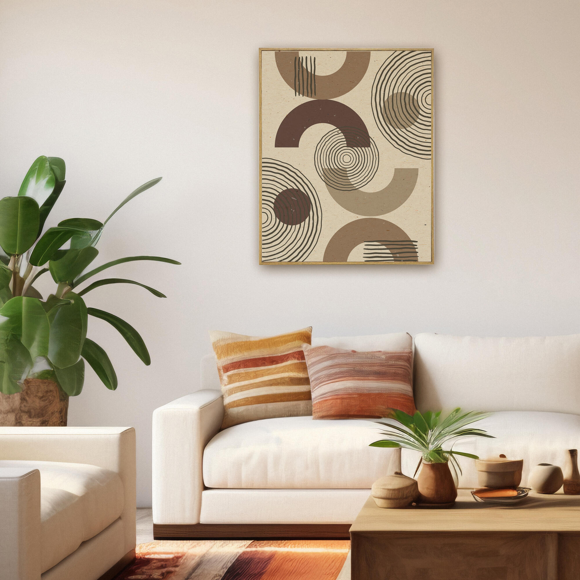 Cuadro decorativo con moldura 106222 40x50 cm | Leroy Merlin