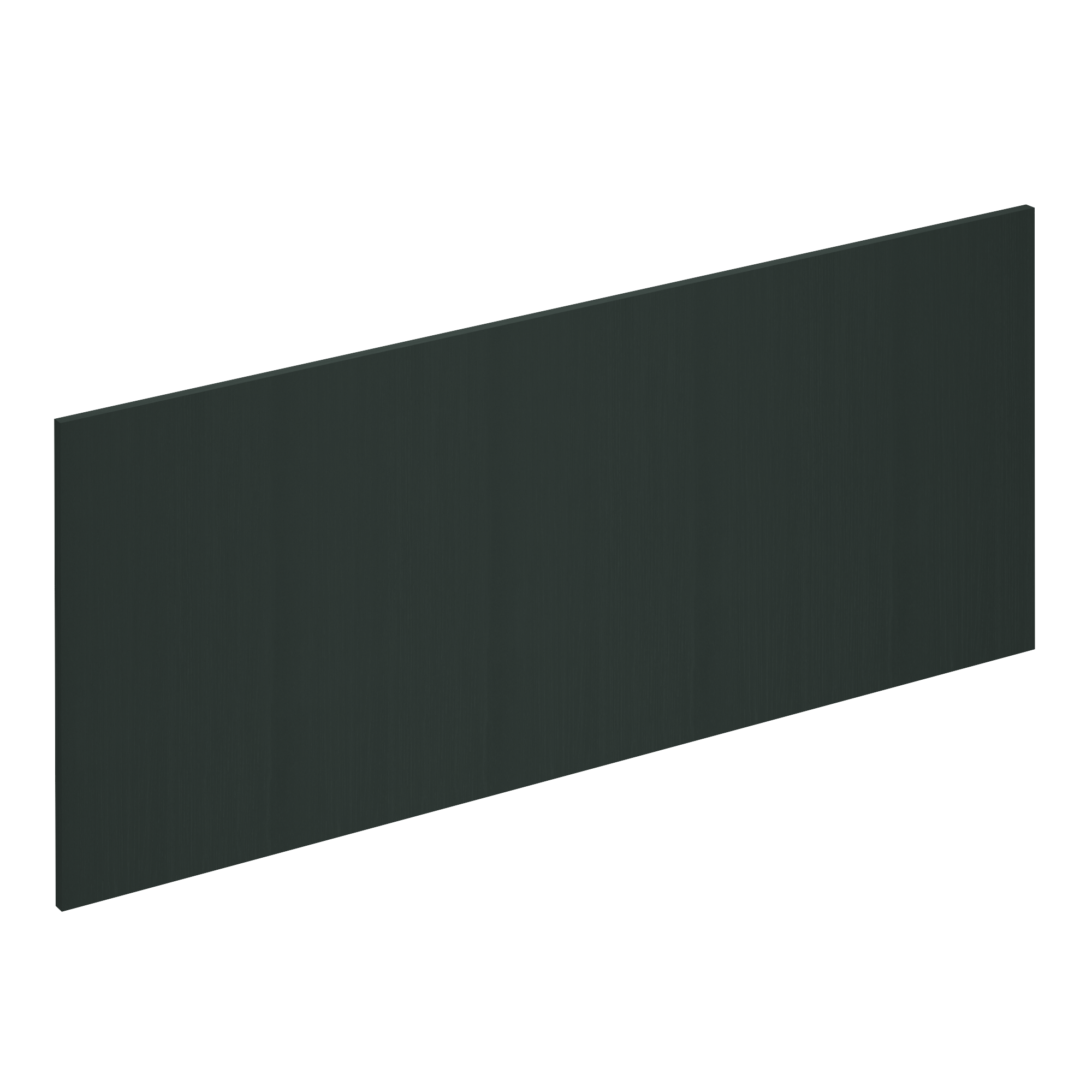 Joue de finition Malmo/Malmo vert petrole H.76.8 cm x L.183.6 cm x Ep ...