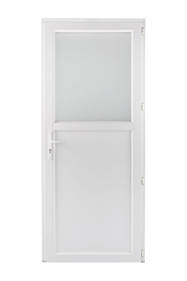 Porte pvc vitrée 90 cm: au meilleur prix | Bricoman