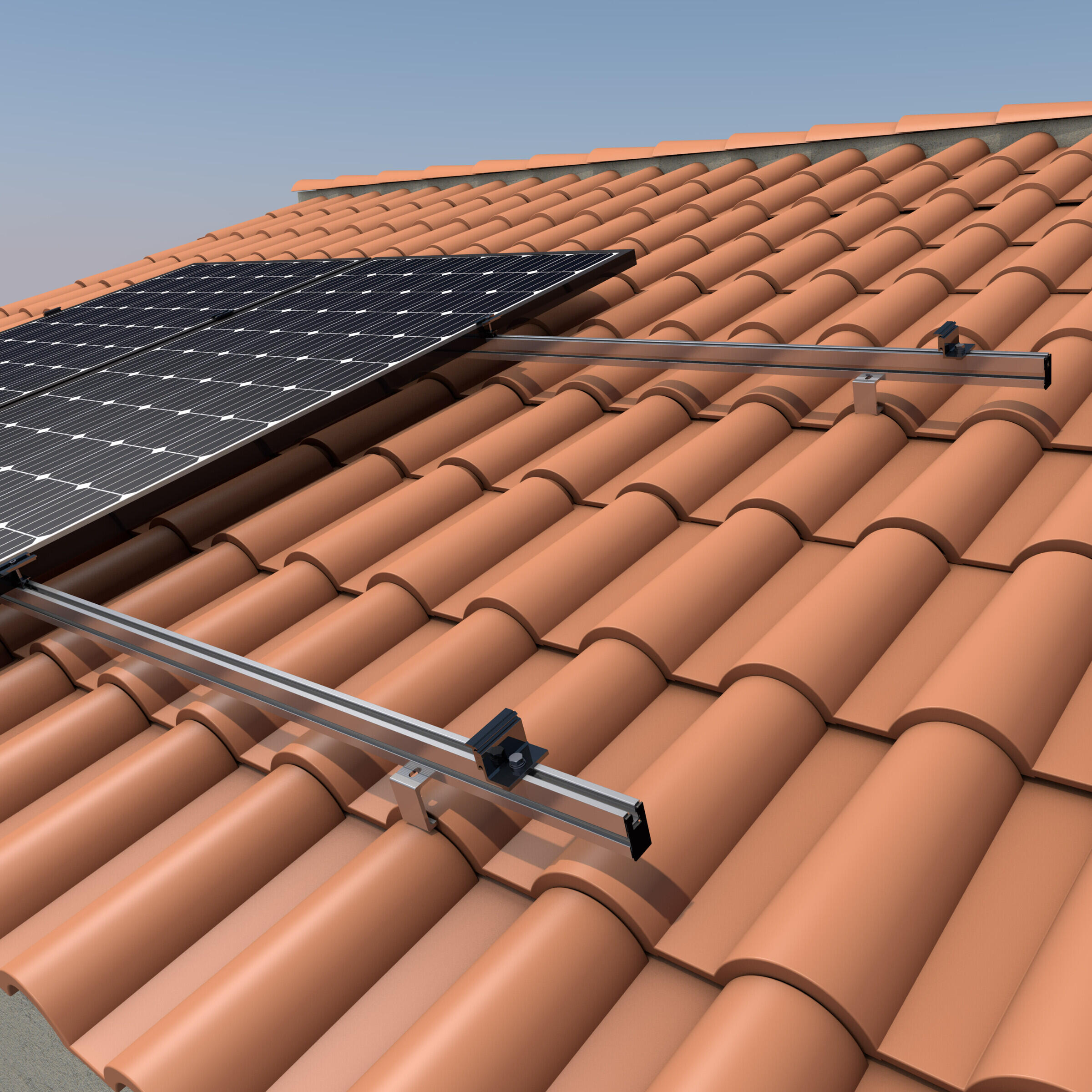 Fixation Panneau Solaire Sur Tuile Romane