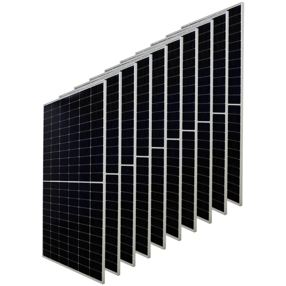 Pack 10 Paneles solares Tensite 500 W | Leroy Merlin