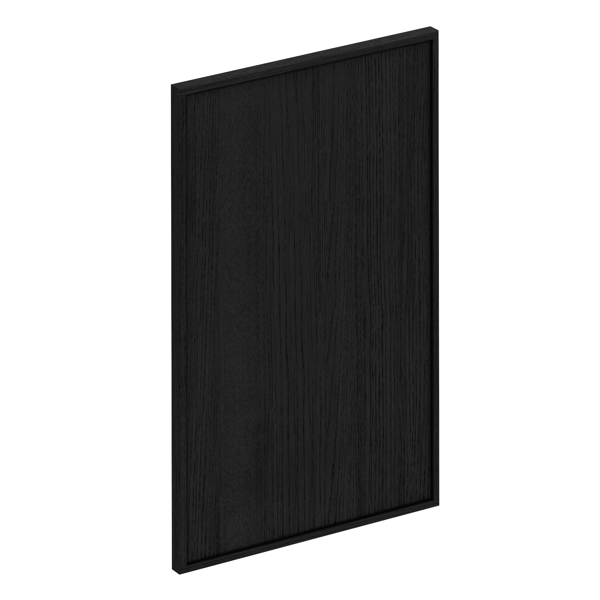 Porte de cuisine Malmo noir mat H.63.7 x l.39.7 cm | Leroy Merlin