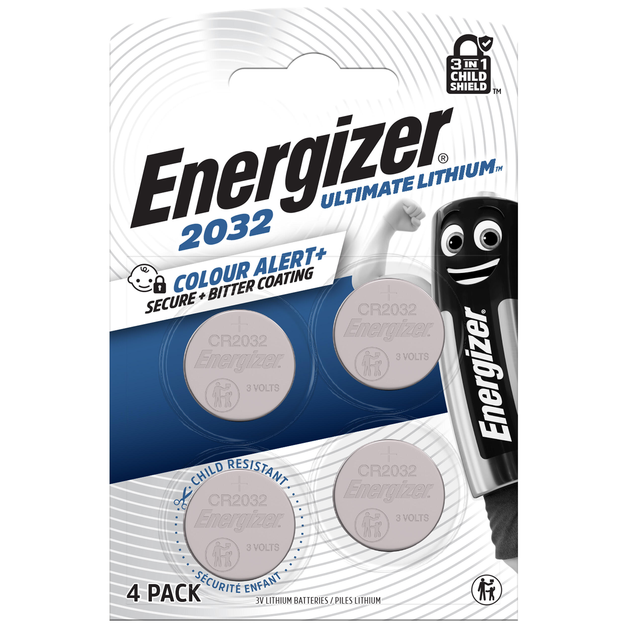Bateria Energizer CR2032 Ultimate Lith 4 szt. - Leroy Merlin
