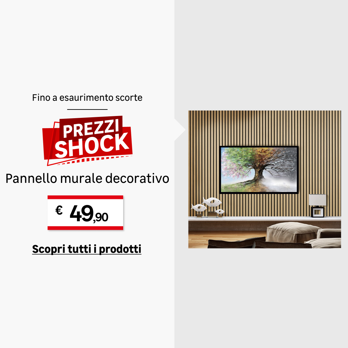 Speciale Prezzi shock Pannello murale 3D fonoassorbente | Leroy Merlin Speciale Prezzi shock Pannello murale 3D fonoassorbente | Leroy Merlin