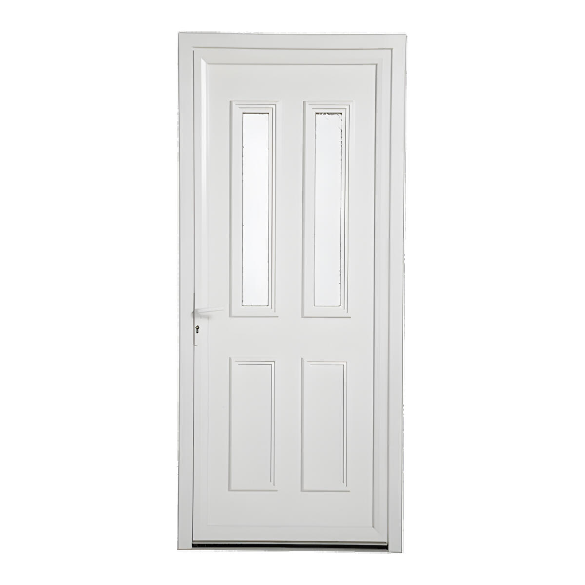 Porte d'entrée pvc vitrée sur-mesure Bordeaux | Leroy Merlin