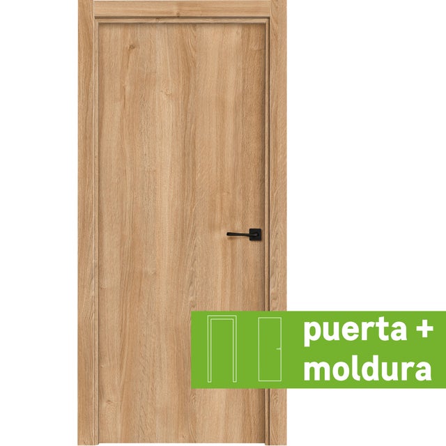 Puertas roble: Aislamiento y estilo para interiores